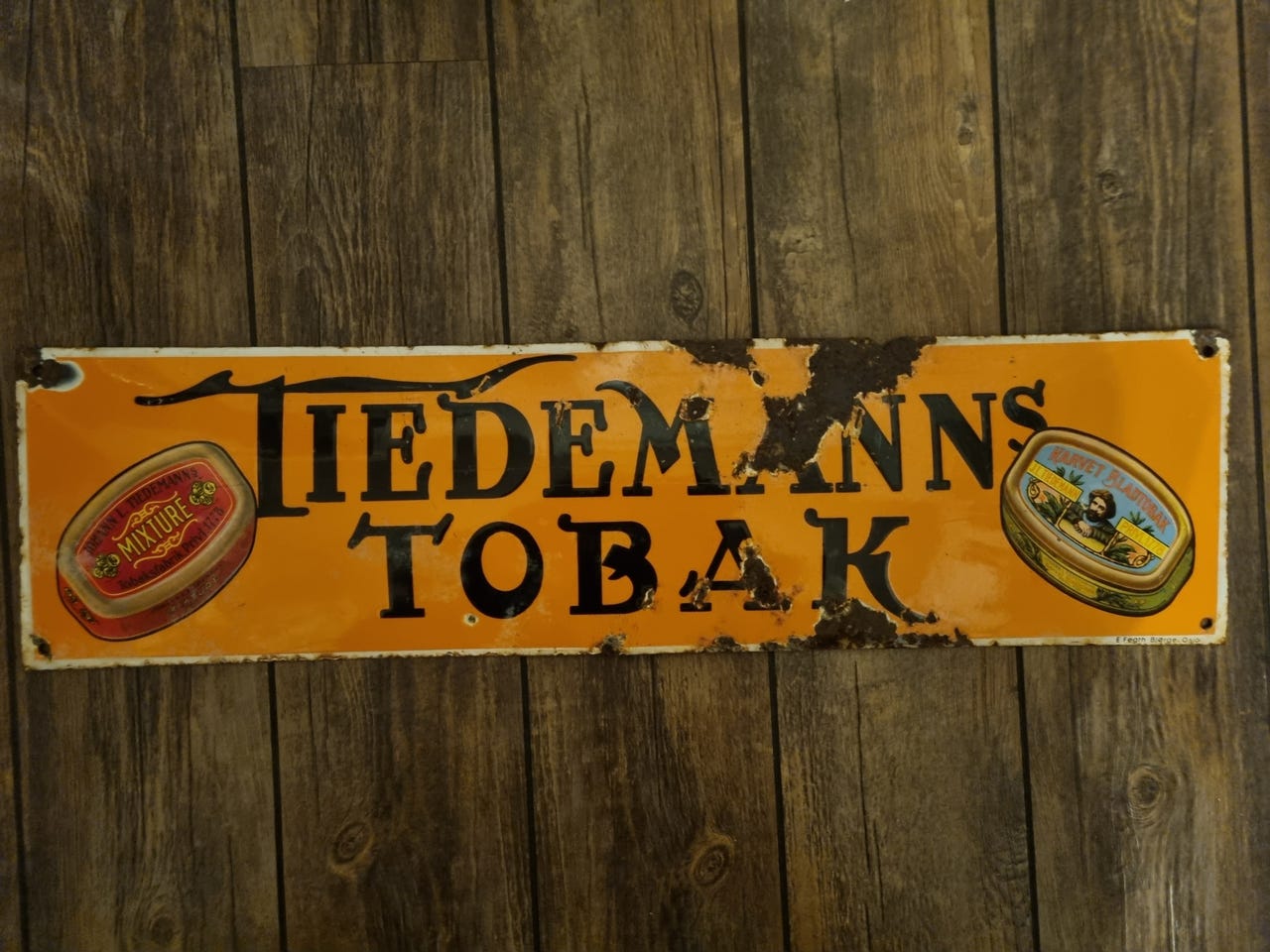 Tiedemanns emaljeskilt 😊 | FINN-torget