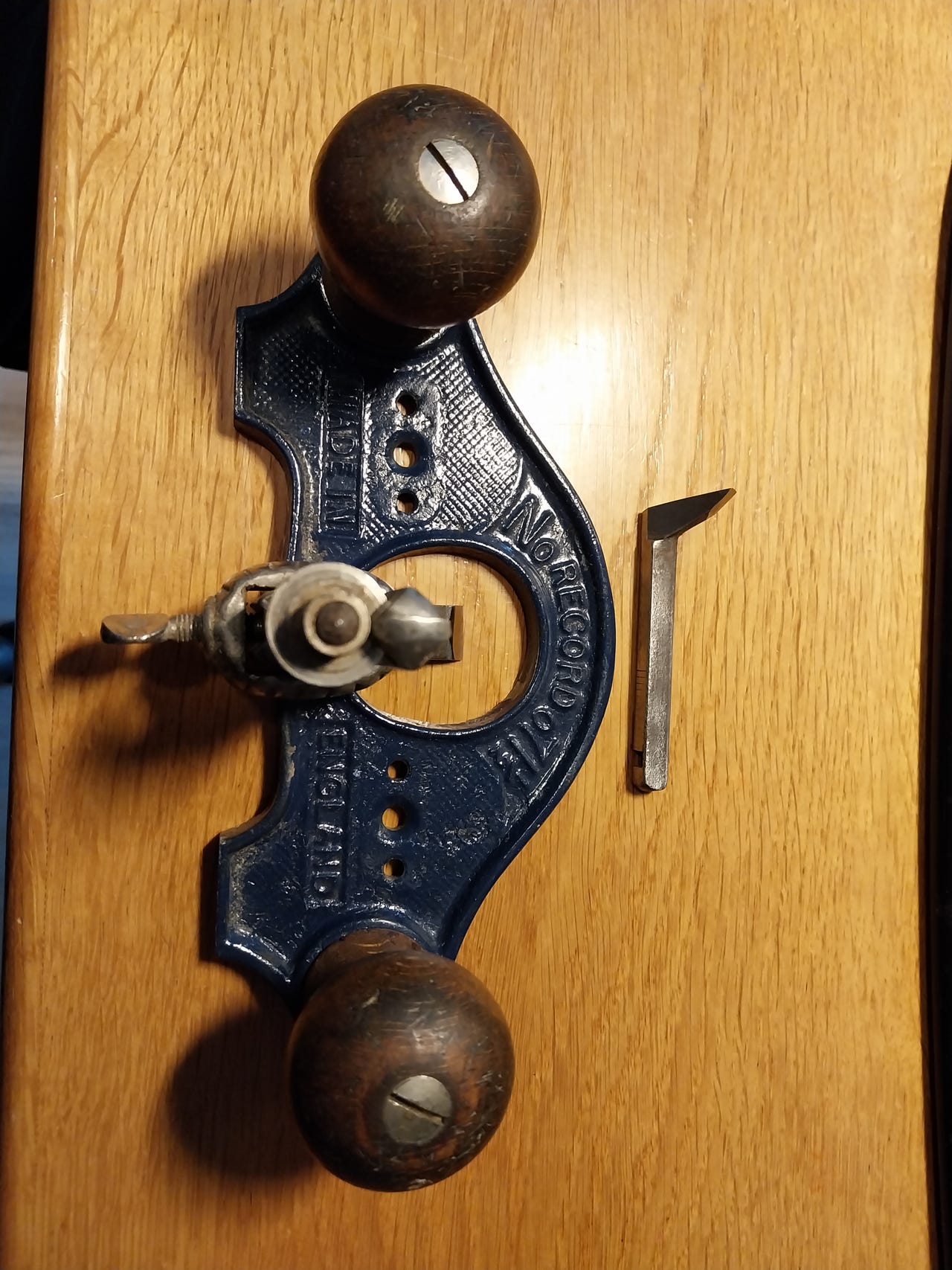 Record 71 1/2 "Router plane". | FINN-torget