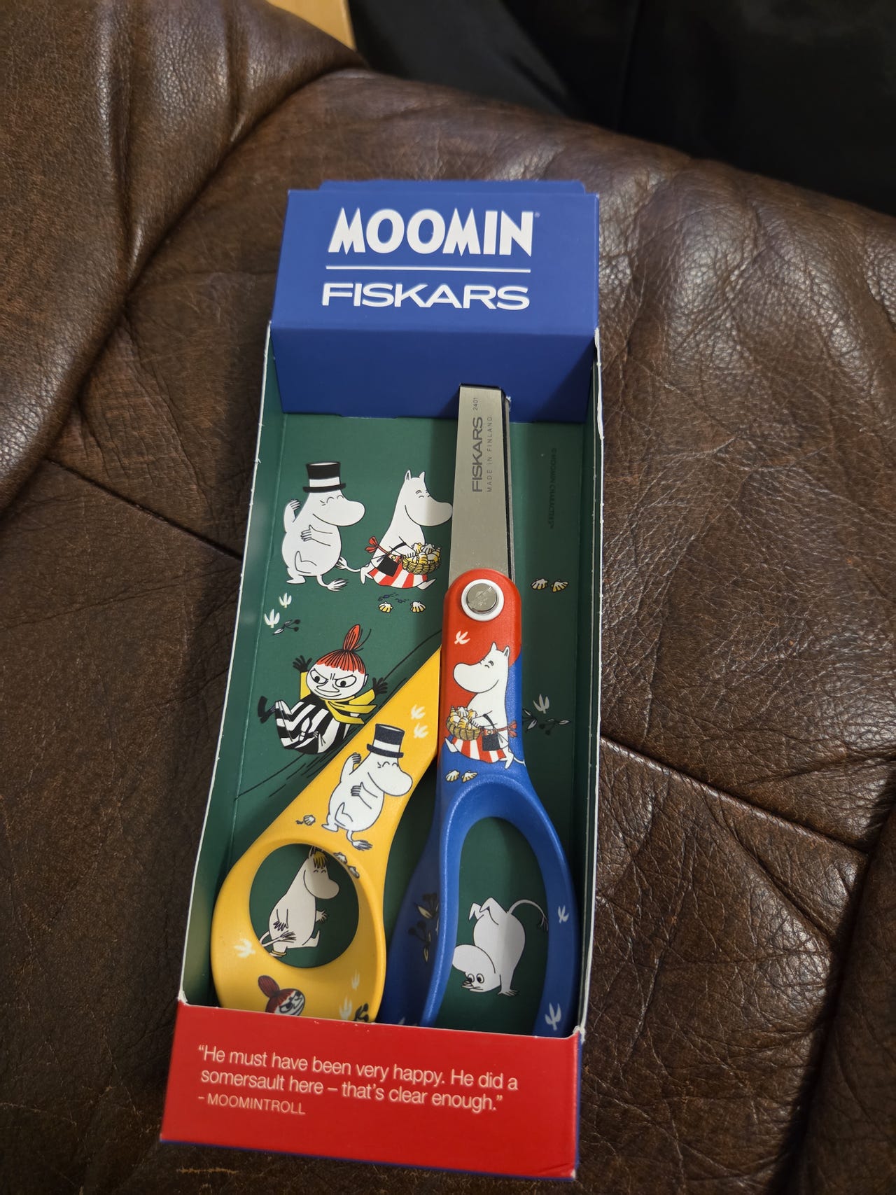 Fiskars Moomin Sakser samlerobjekt kun solgt I finland | FINN-torget