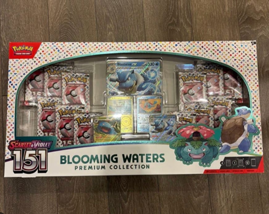 Pokemon 151 Blooming Water Premium Collection | FINN-torget