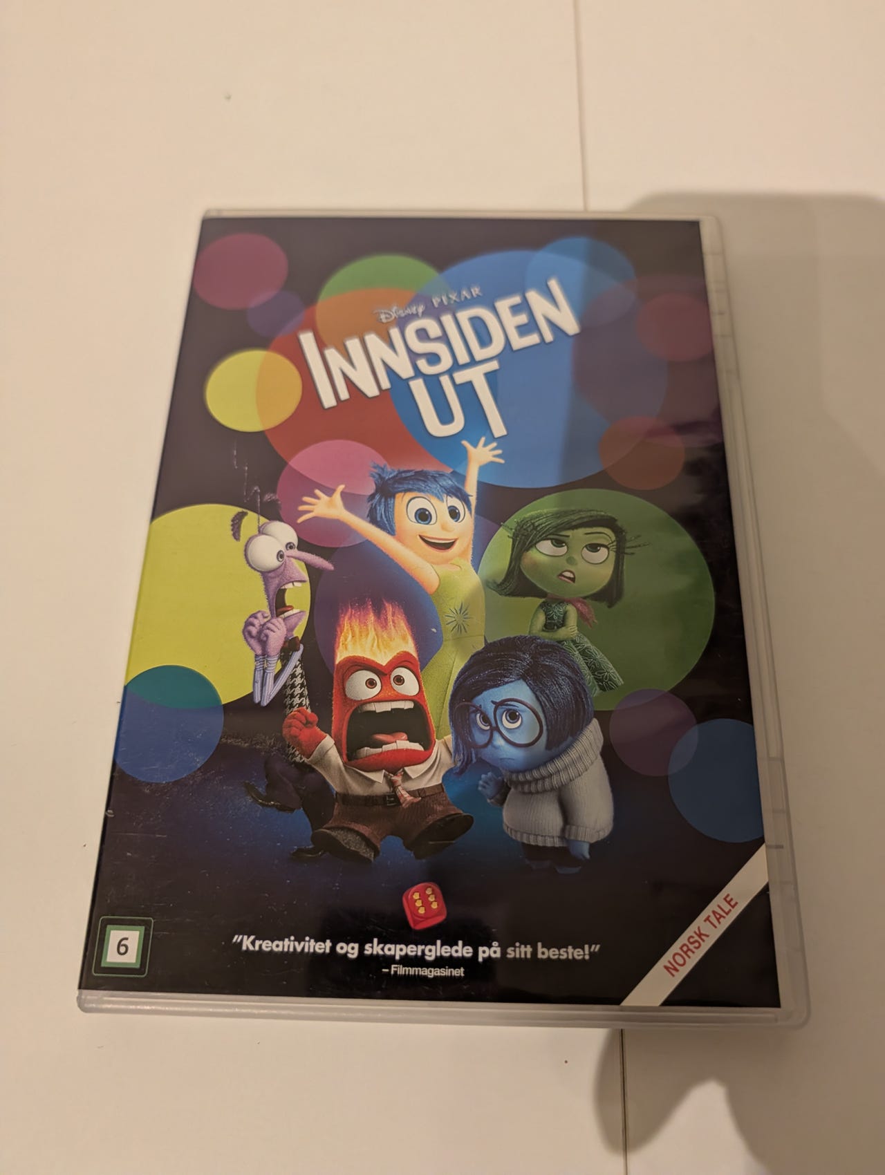 Disney/Pixar Innsiden Ut (Inside Out) (2015) DVD - Norsk Tale | FINN-torget