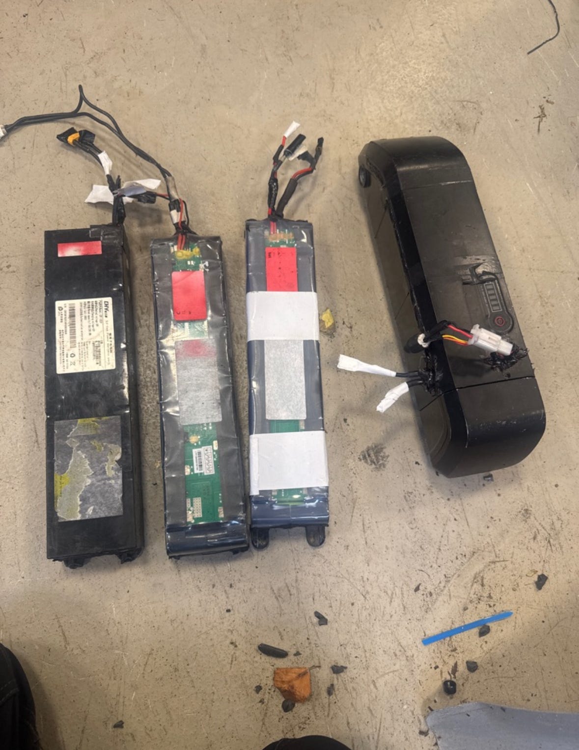 4 36v batterier | FINN-torget