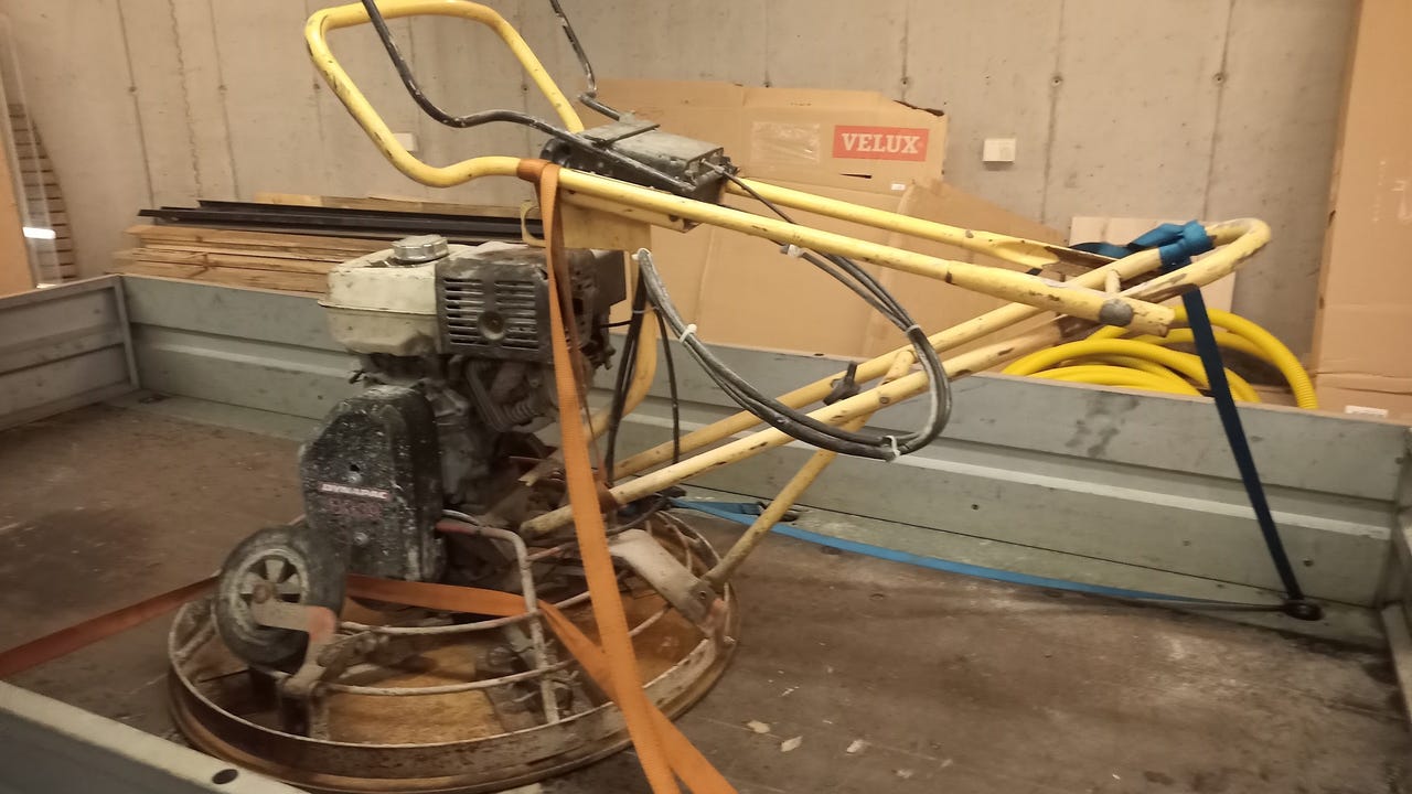 Dynapac BG 39 Betongpussemaskin med Honda GX 240 motor | FINN-torget