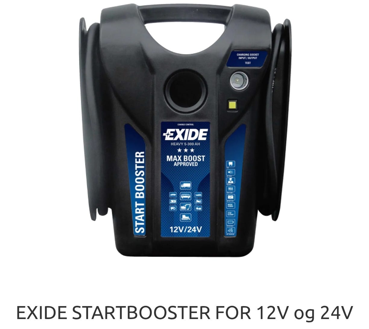 Exide Max Boost Startbooster 12V/24V | FINN-torget