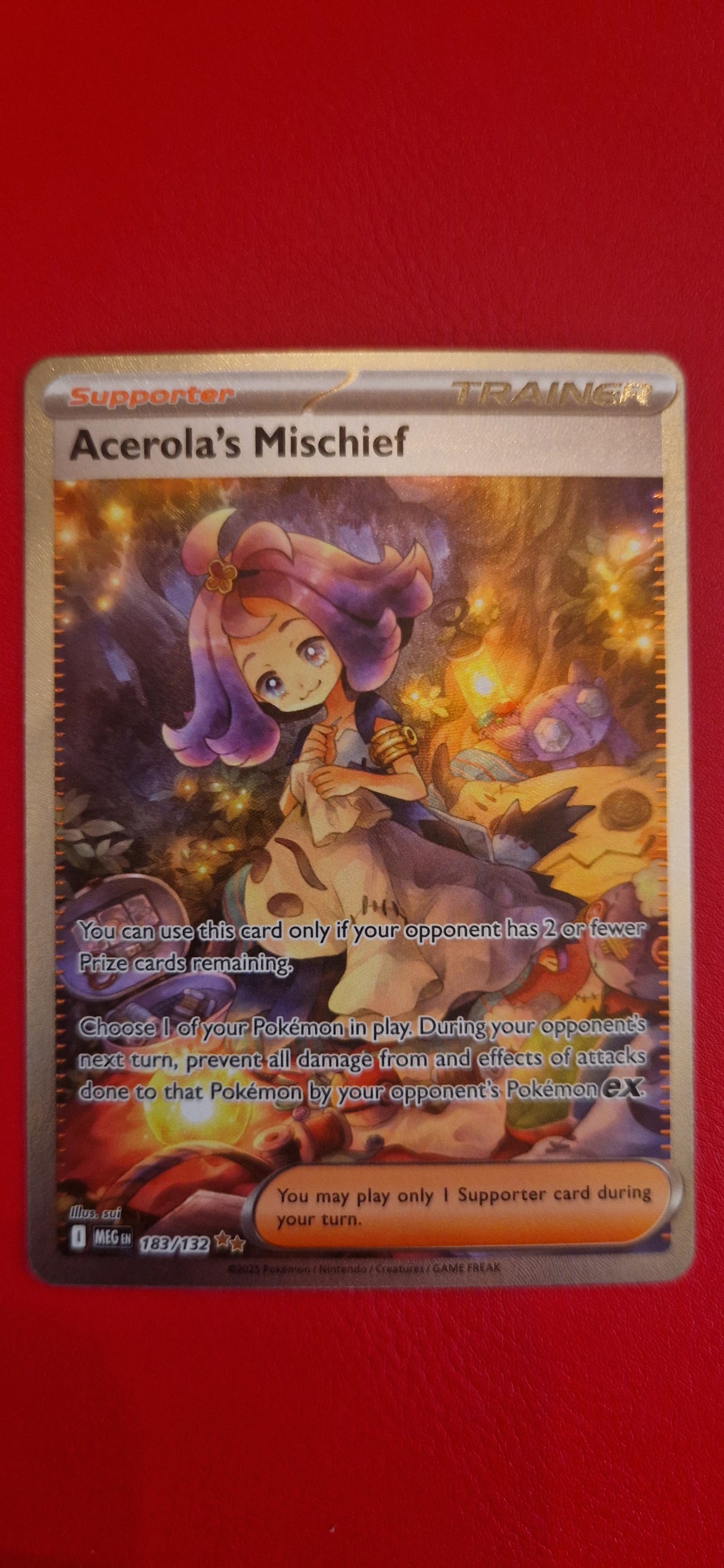 Acerola's Mischief 183/132 Mega Evolution- pokémon kort | FINN-torget