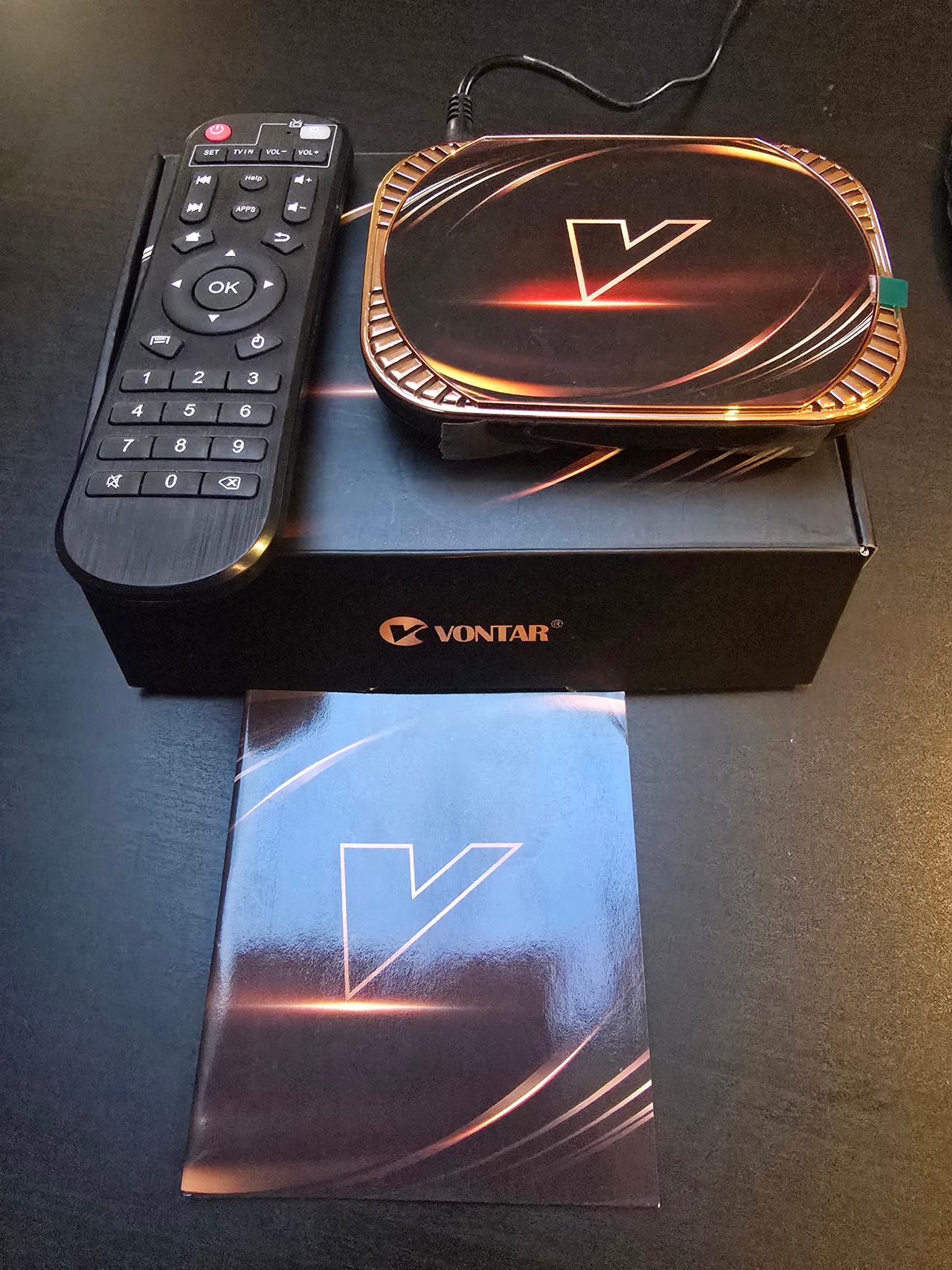VONTAR X4 Smart TV Box, Android 11 4GB×32GB,WIFI ,4K,LAN ,HDMI,USB ...