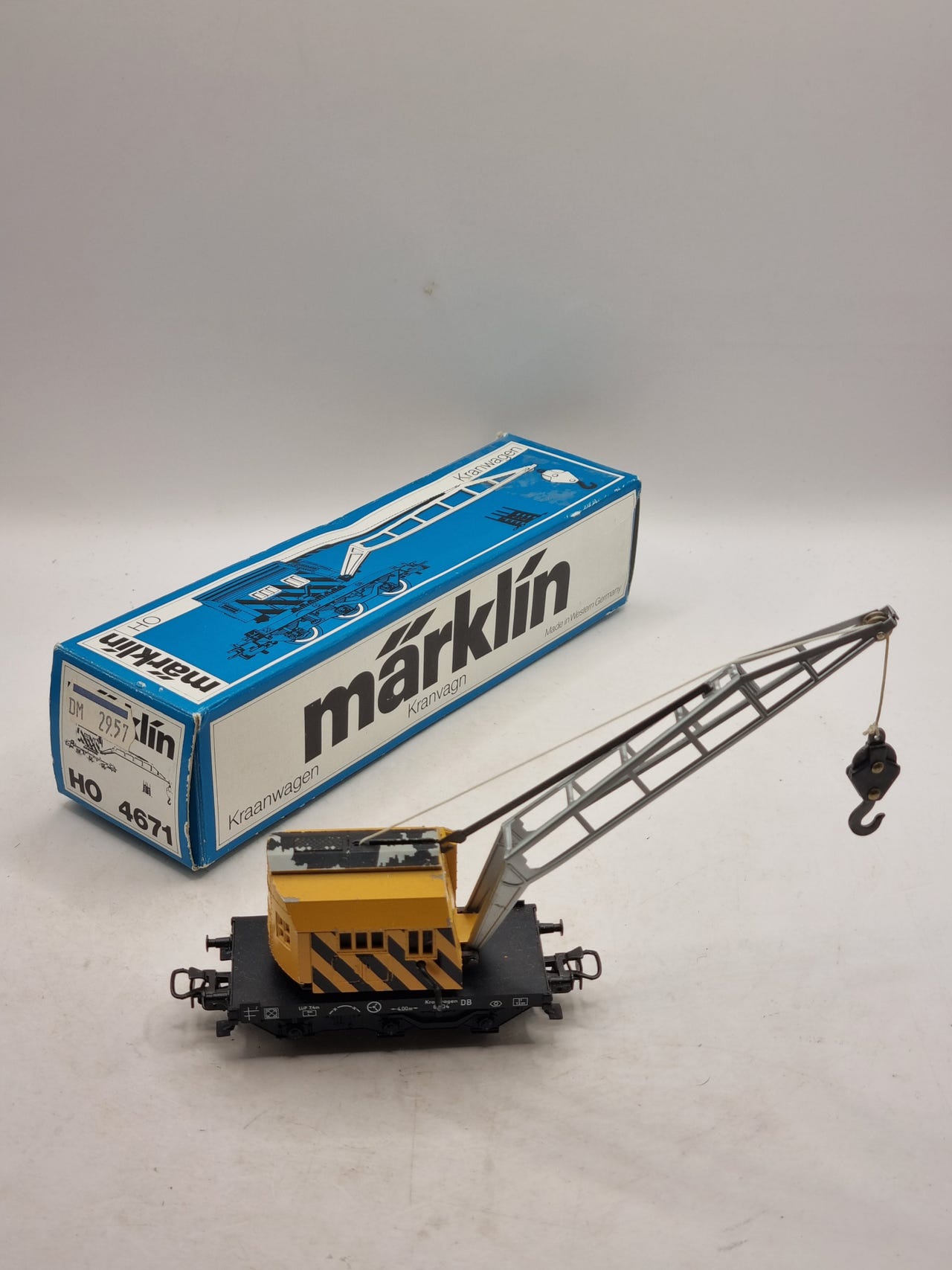 Märklin H0 4671 – kranvogn / vedlikeholdsvogn | FINN-torget
