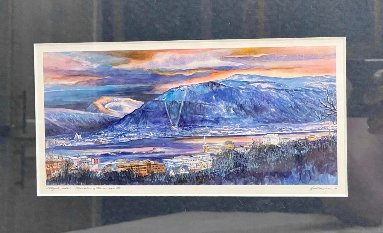 NYDELIG BILDE - TROMSØ og TROMSDALEN - WENCHE KILDAHL | FINN-torget