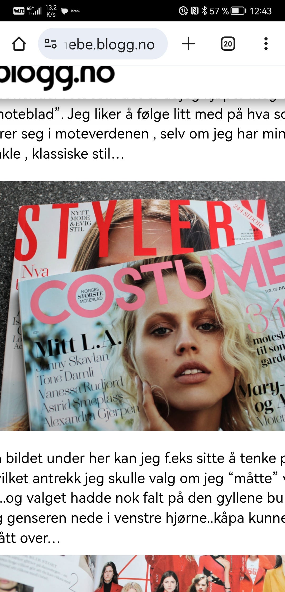 Ønsker blader som Kk Vouge, costume etc | FINN-torget