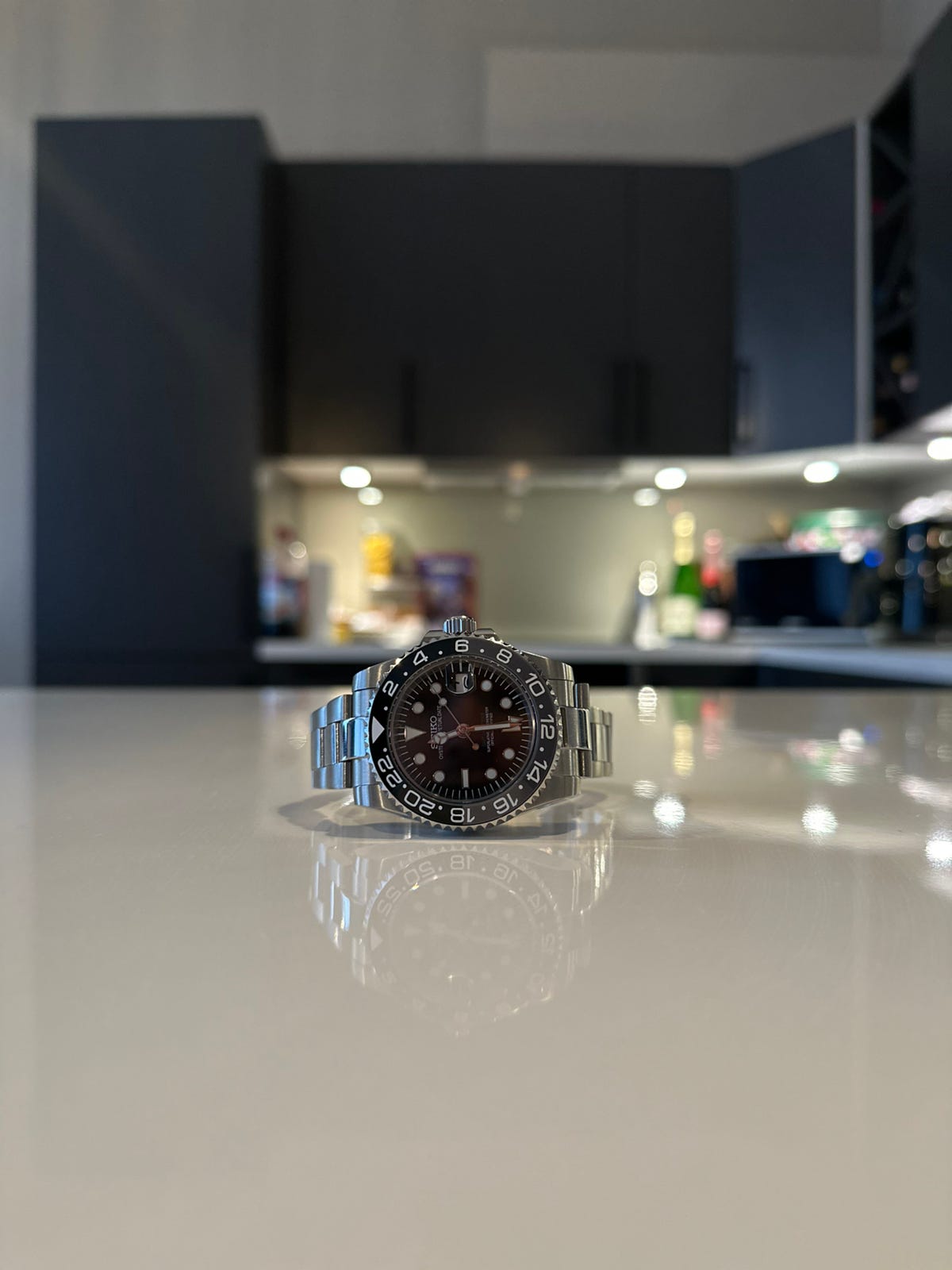 Seiko mod Bruce Wayne | FINN-torget