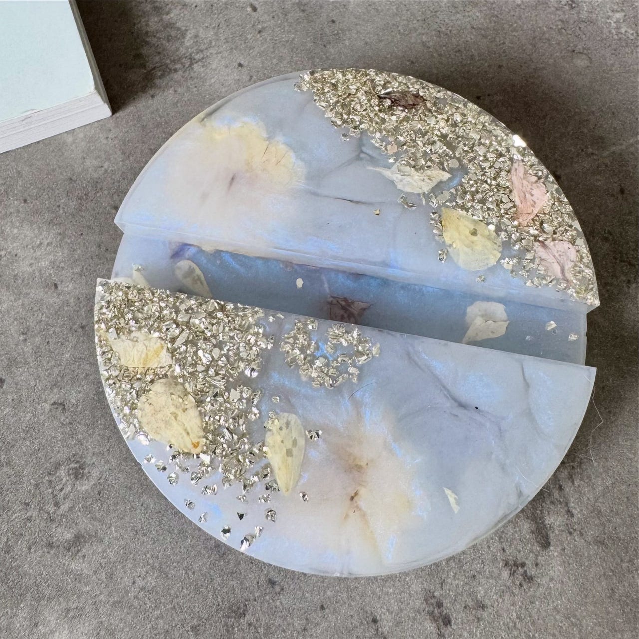 Håndlaget Epoksy Resin Dekorative Brett Sett | FINN-torget