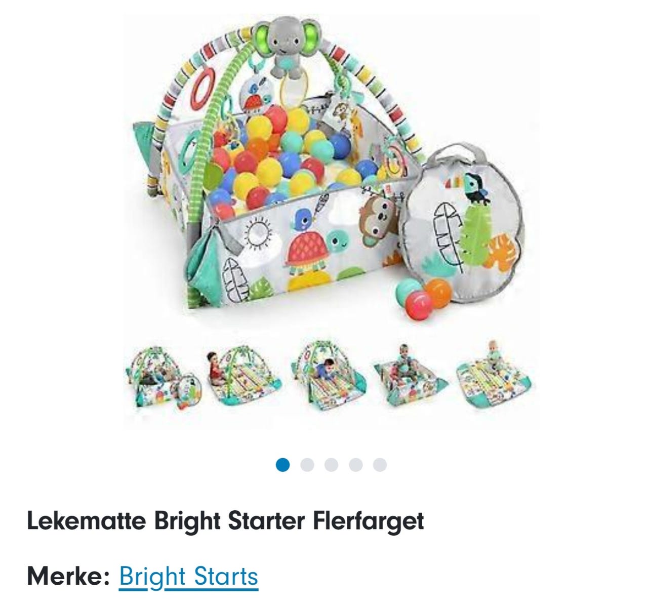 Baby gym fra Bright Starter | FINN-torget