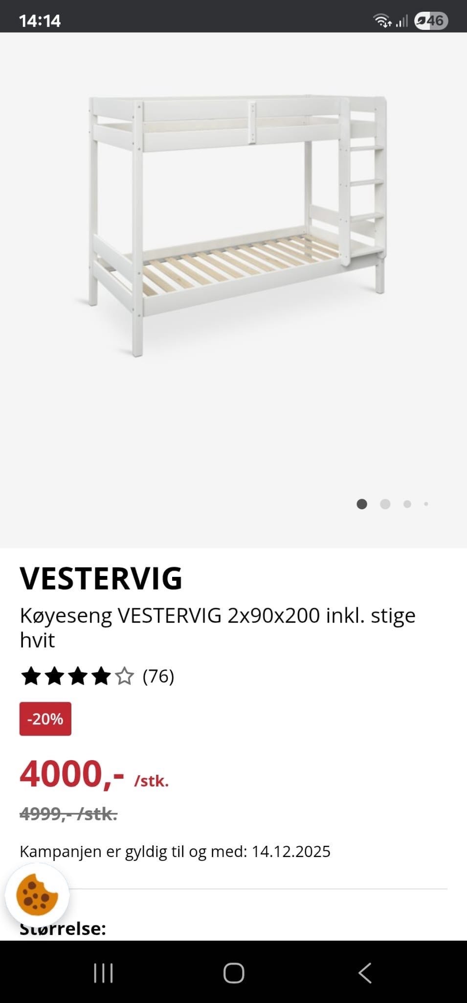 Køyeseng Vestervik | FINN-torget