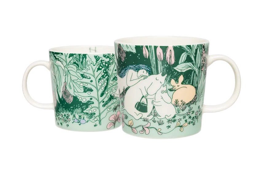 Arabia Moomin Kopp Mummi 80 år | FINN-torget