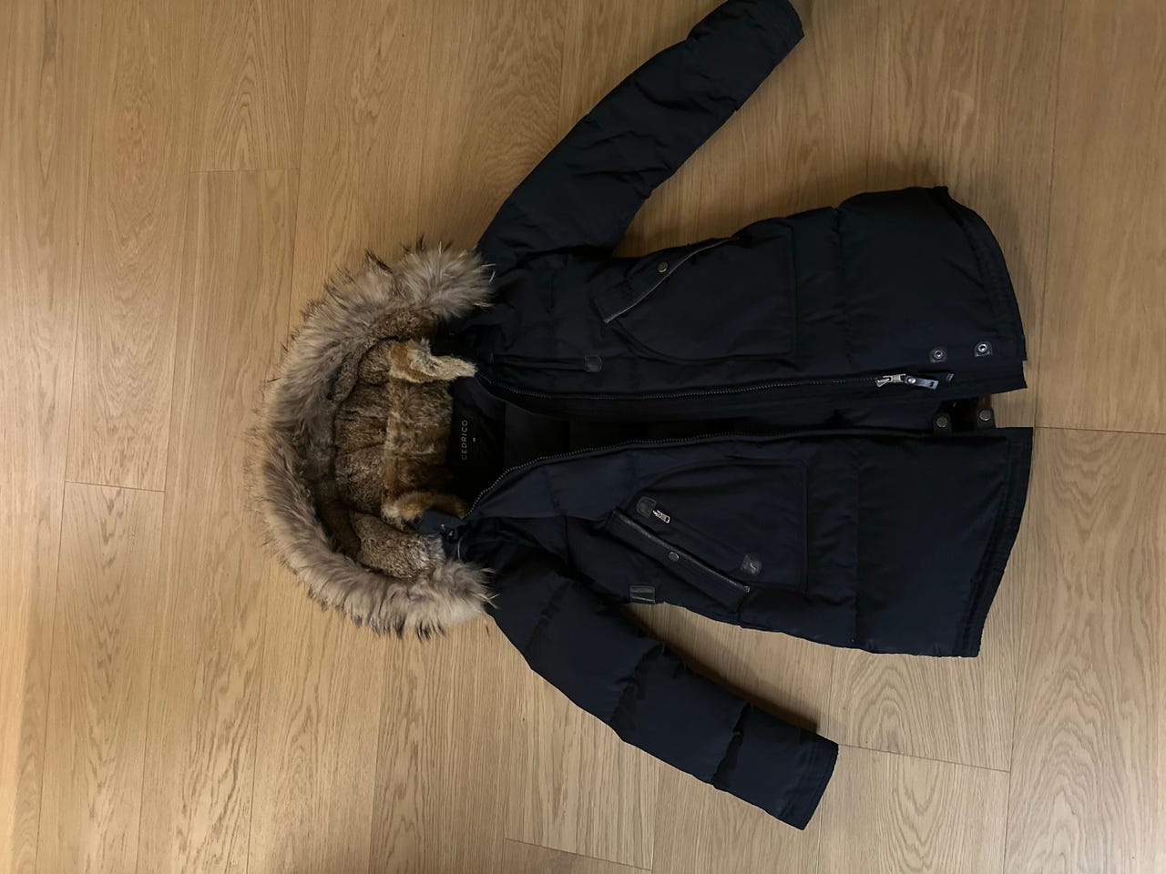Cedrico Monet vinterjakke/parkas str. M | FINN-torget