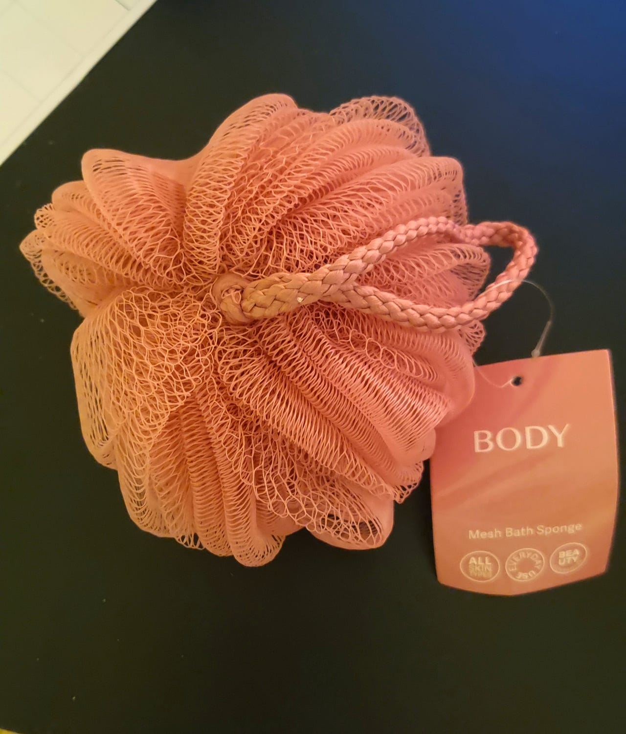 Loofah BODY dusj-svamp gis bort. (ubrukt) | FINN-torget