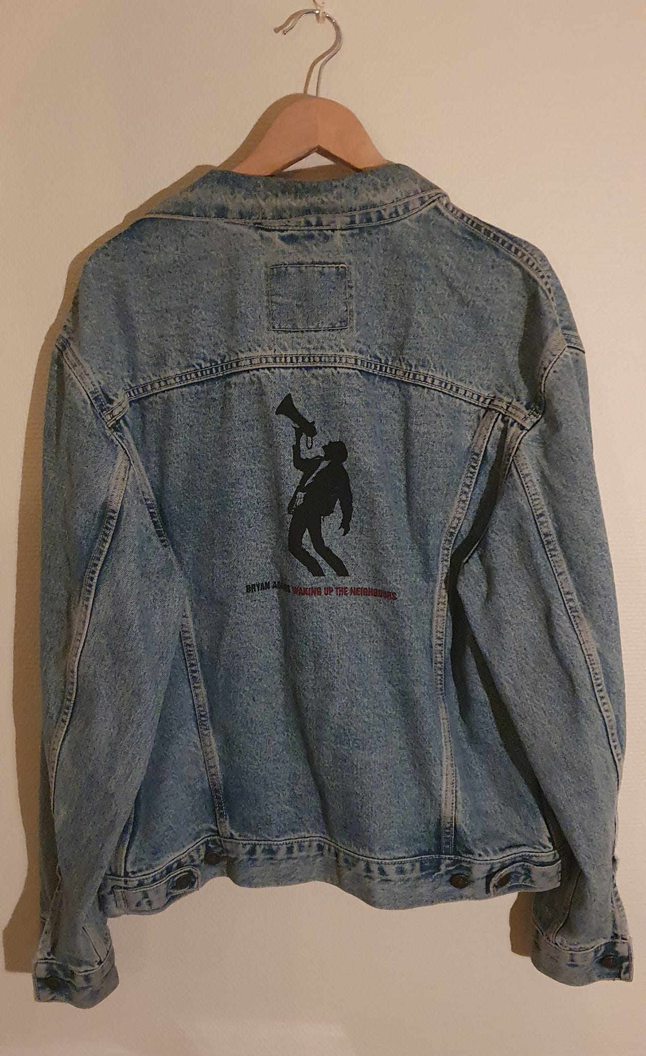 SJELDEN LEVI'S BRYAN ADAMS JAKKE FRA 90-TALLET | FINN-torget