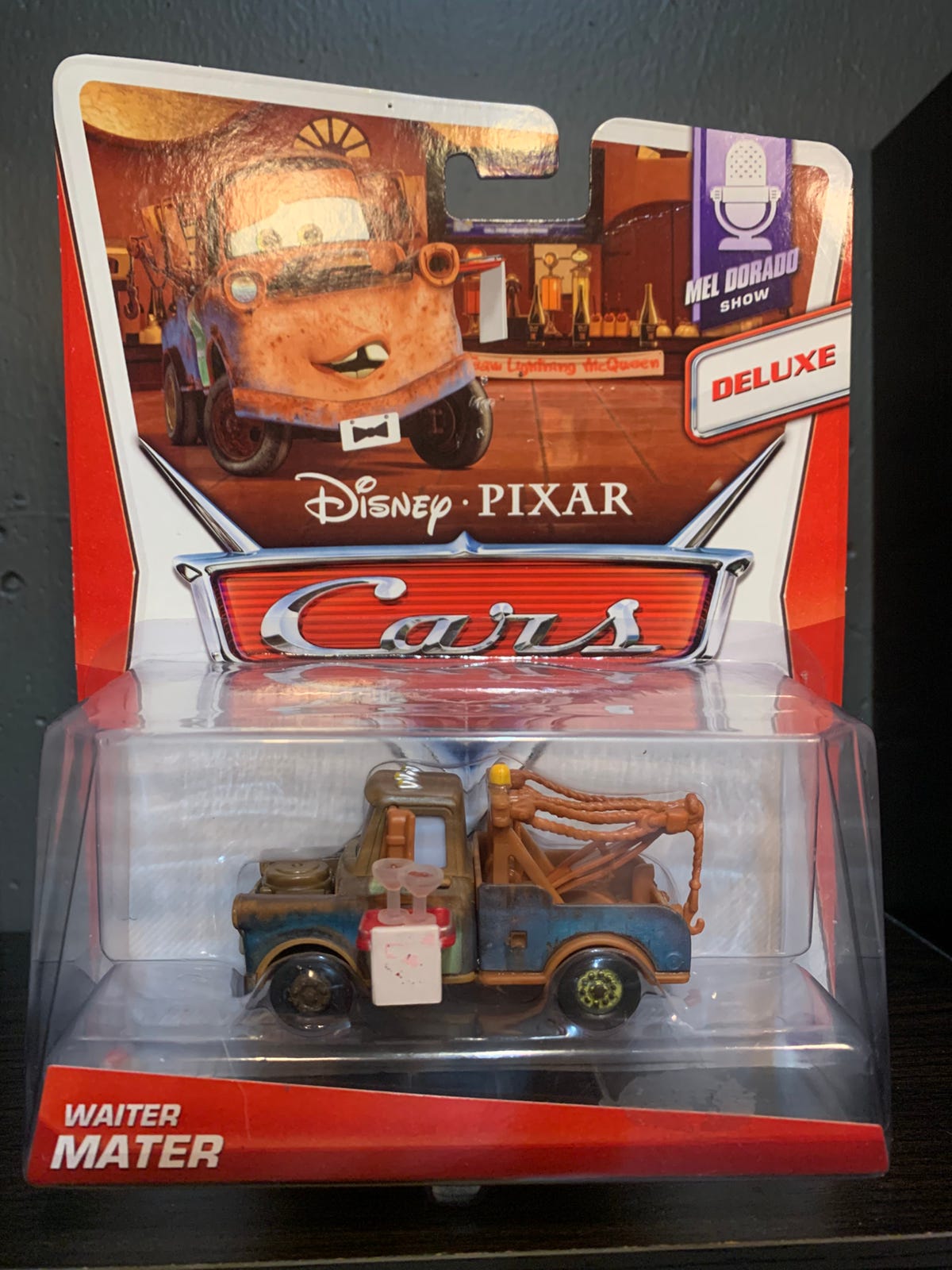Disney Pixar Cars, Deluxe - Waiter Mater, Mel Dorado Show, 2013. | FINN ...