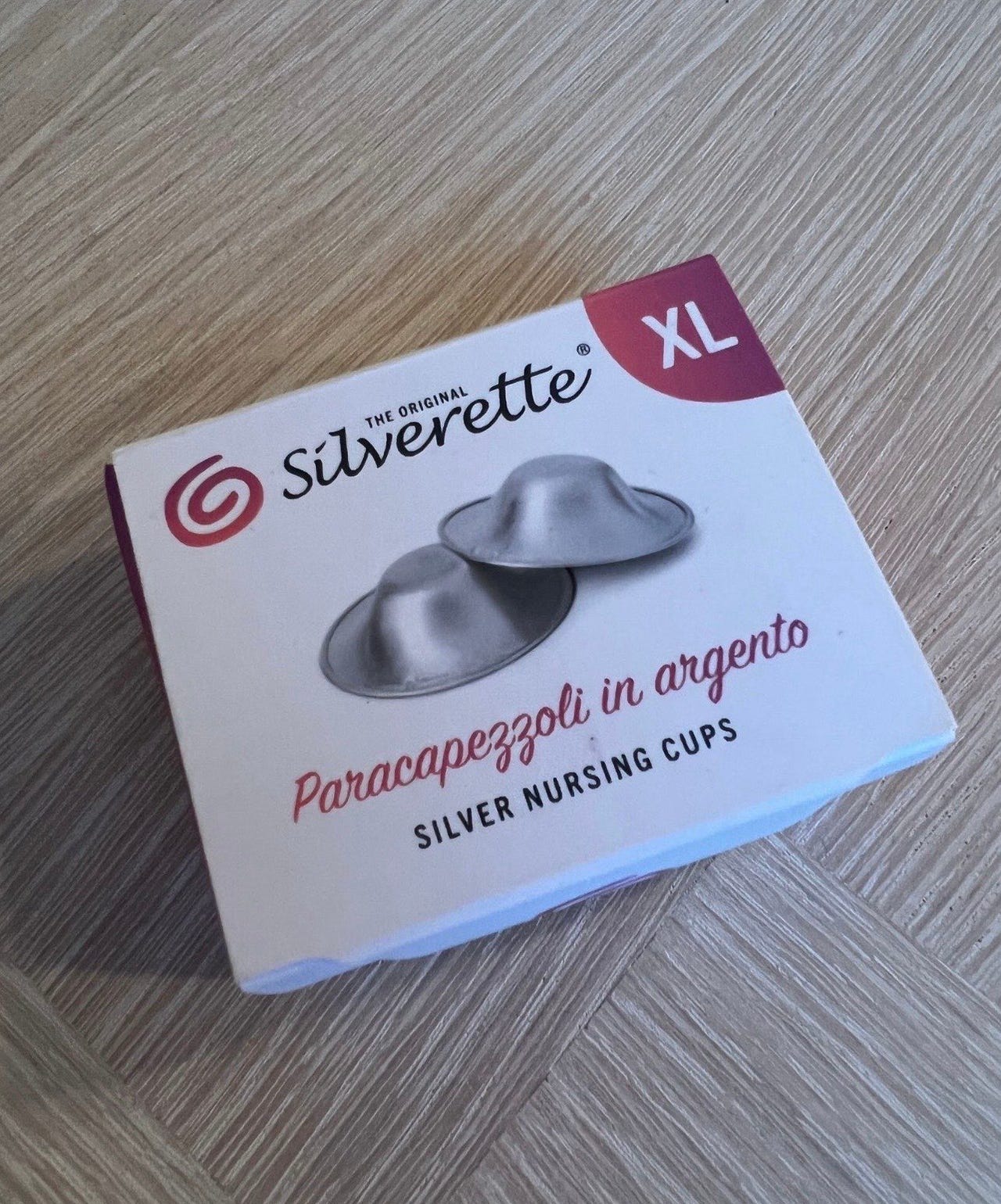 Silverette- Silver nursing cups | FINN-torget