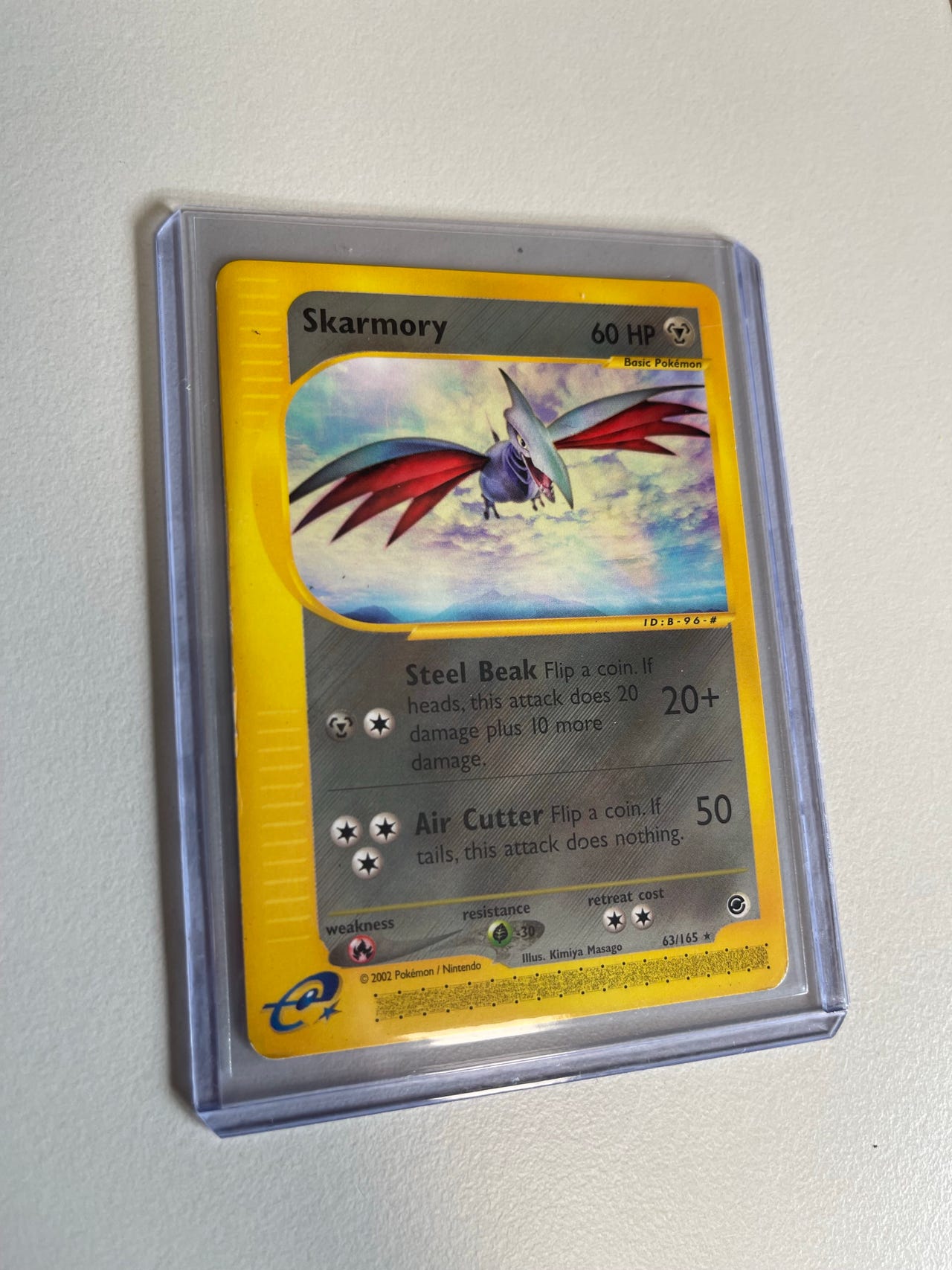 Pokémon 🛡️ Skarmory – Expedition 2002 – LP – WOTC e-Series – Sjelden ...