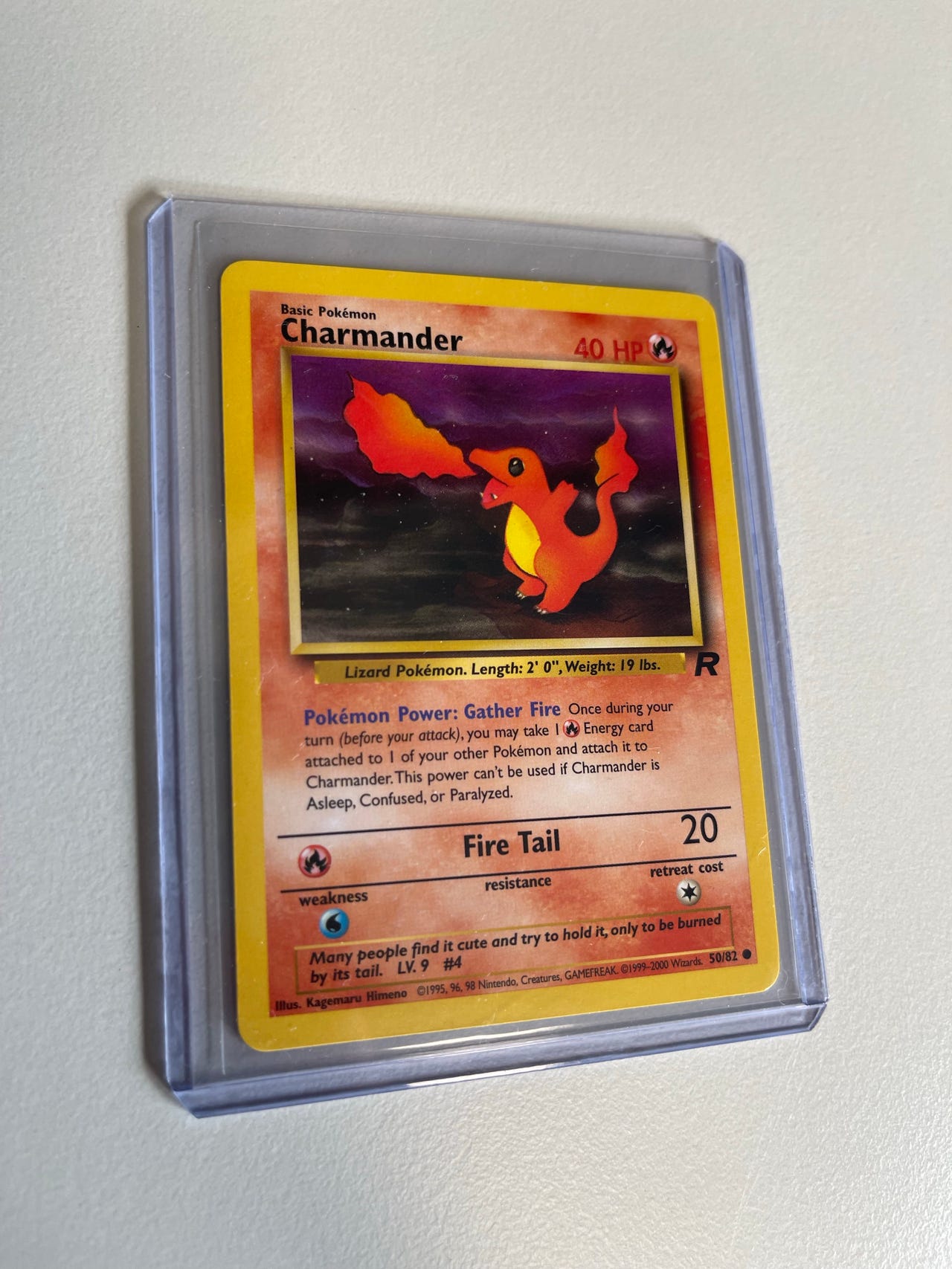 Pokémon 🔥 Charmander – Team Rocket 2000 – LP – Vintage WotC – Kult ...