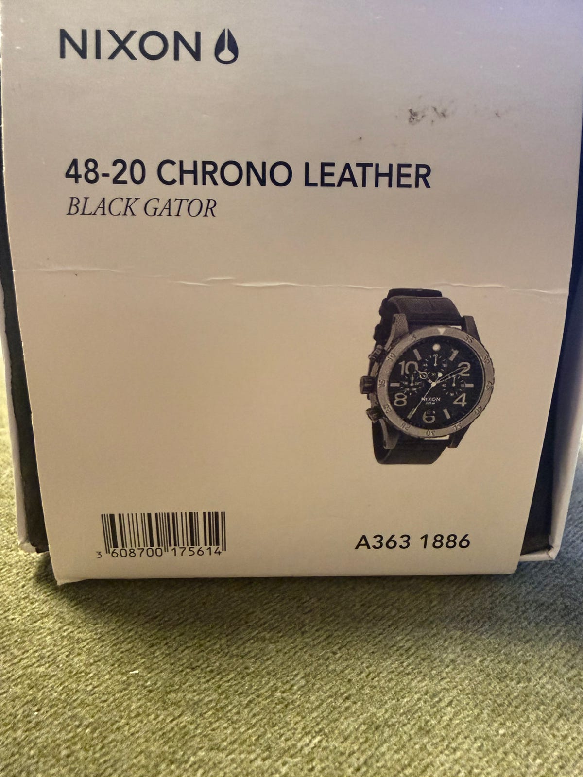 Nixon. 48-20 Chrono Leather | FINN-torget