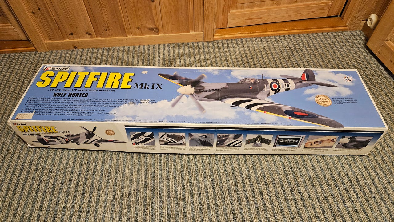 Top flite spitfire | FINN-torget