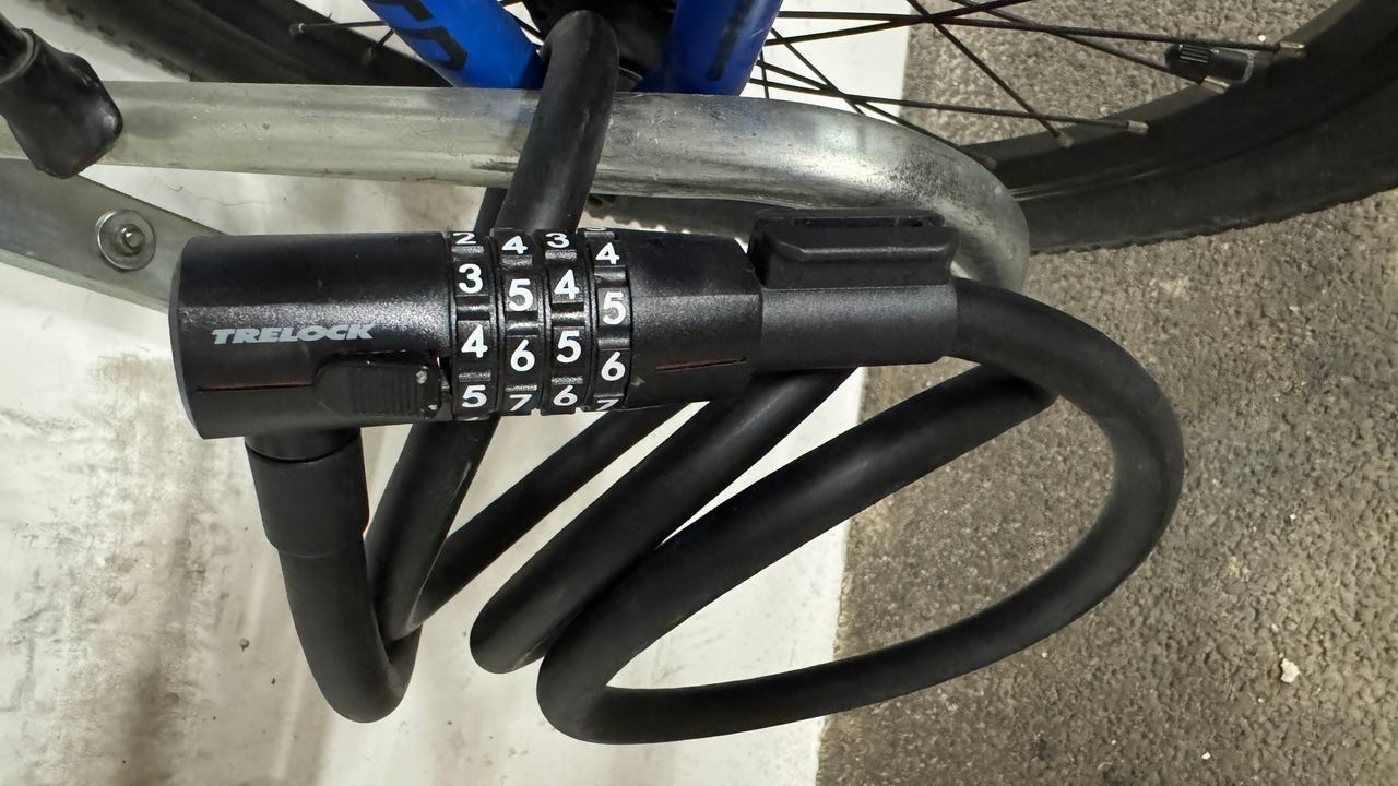 Trelock, SK 415 Code 180/15, sykkellås, kode | FINN-torget