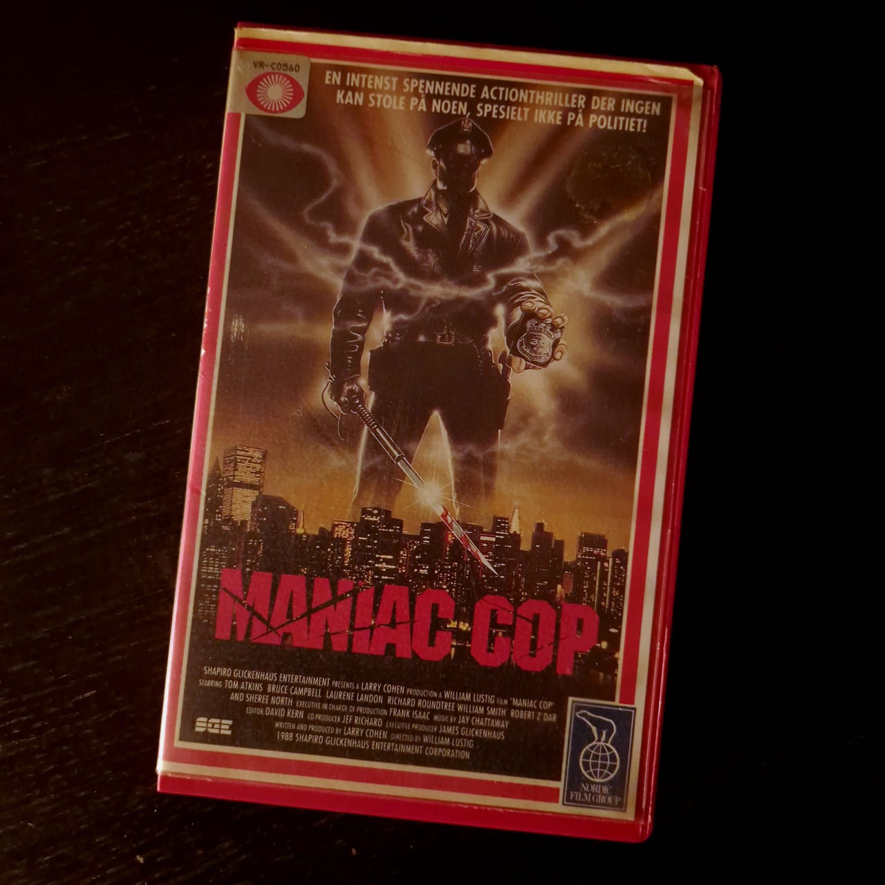 Maniac Cop på VHS selges | FINN-torget