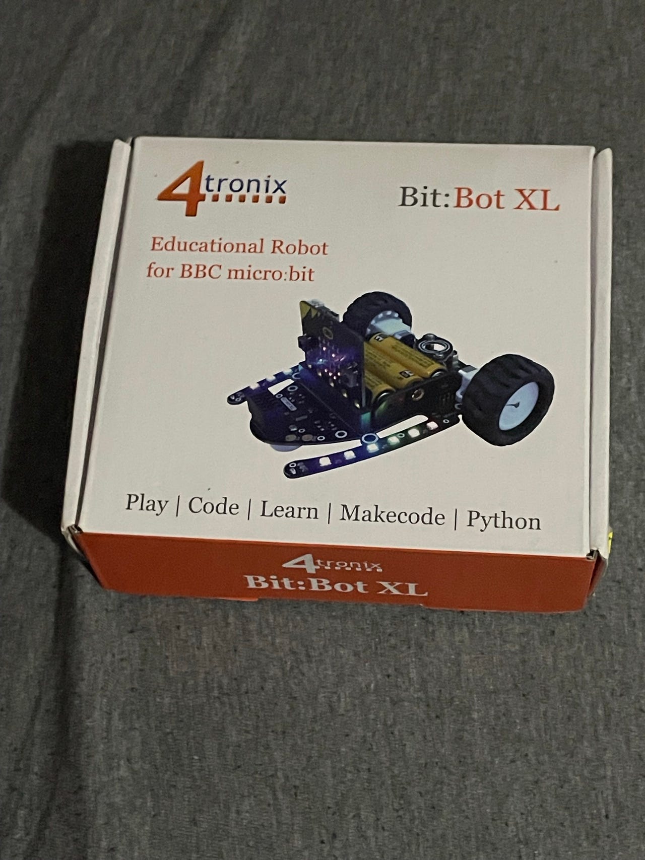 4tronix Bit:Bot XL Robot for BBC micro:bit | FINN-torget