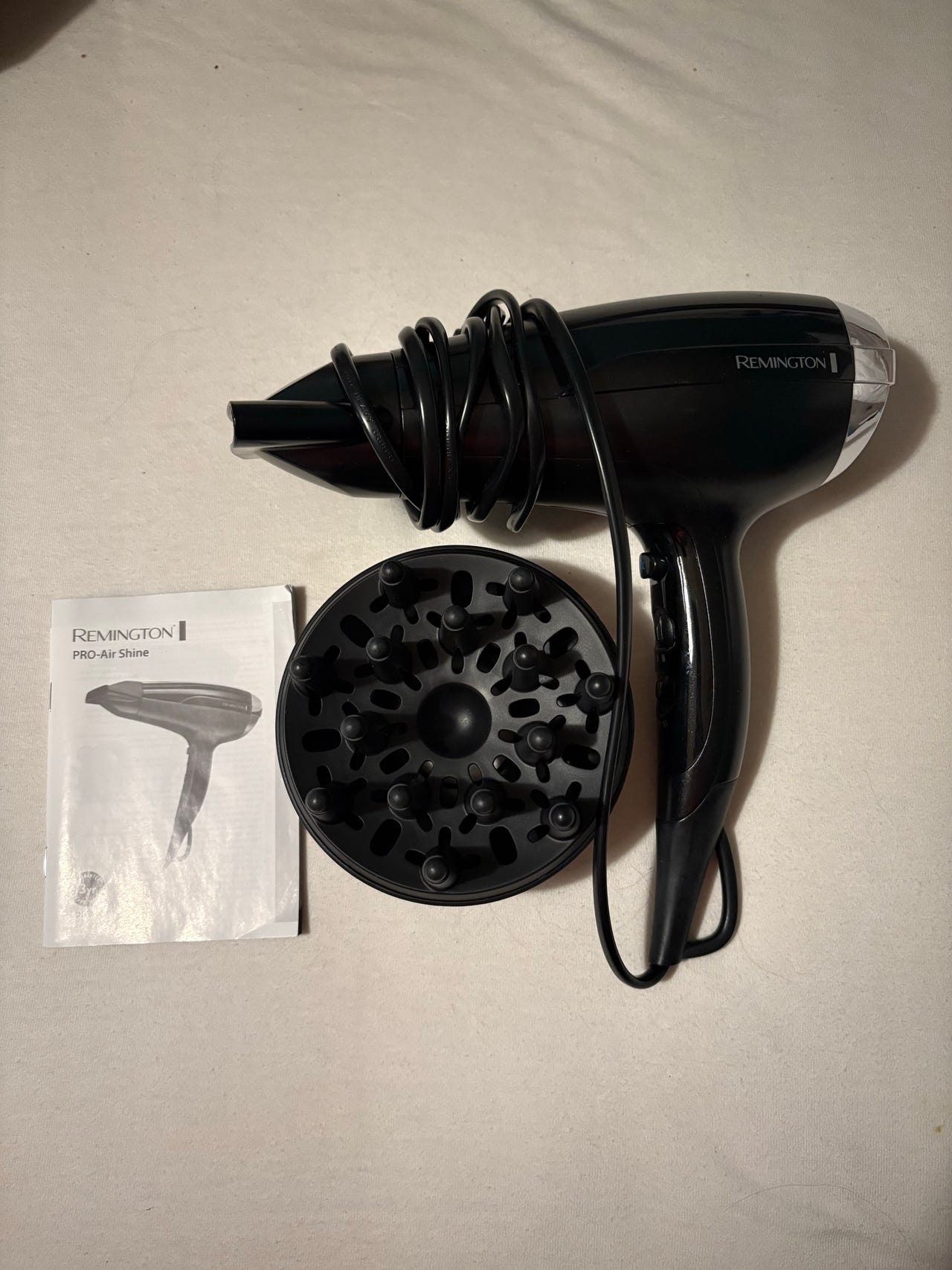 Remington PRO-Air Shine hårføner med diffuser | FINN-torget