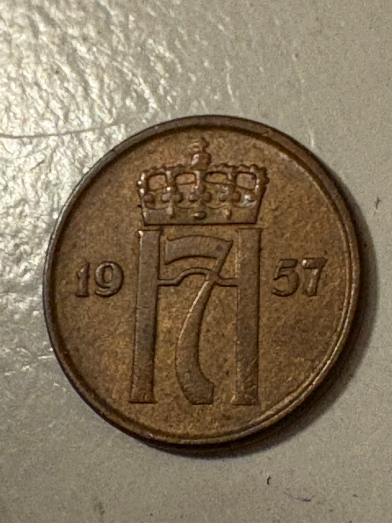 2-øring fra 1957 | FINN-torget
