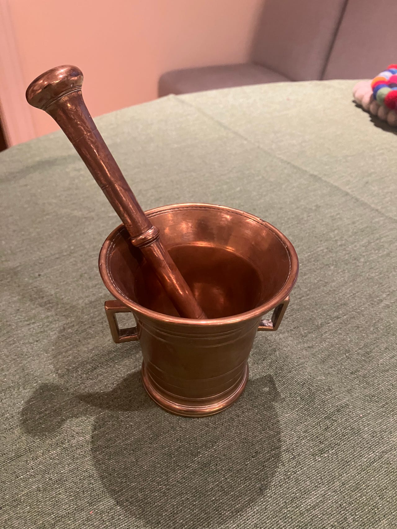 Messing morter med pistill | FINN-torget