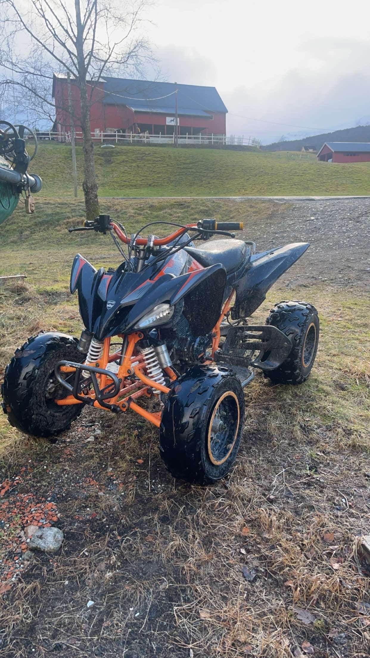 Viarelly agrezza 250cc ATV firehjuling | FINN-torget