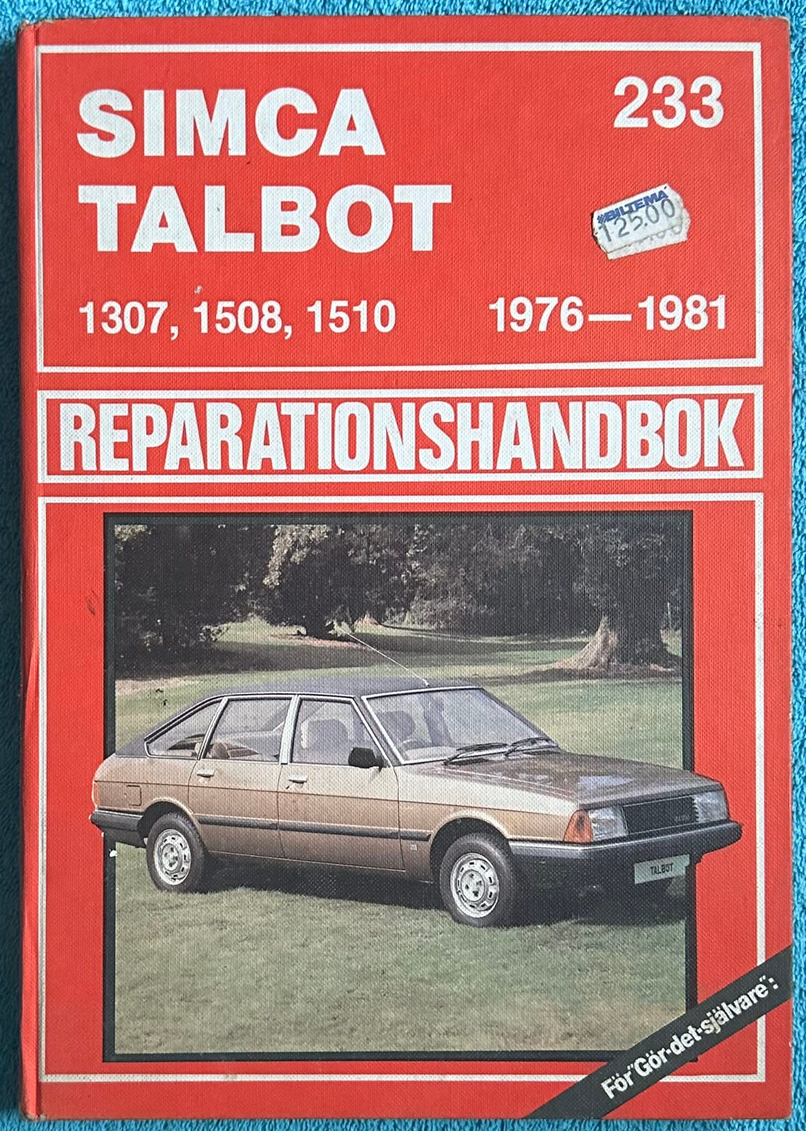 Simca Talbot 1307, 1508, 1510, 1976—1981, Reparationshandbok | FINN-torget