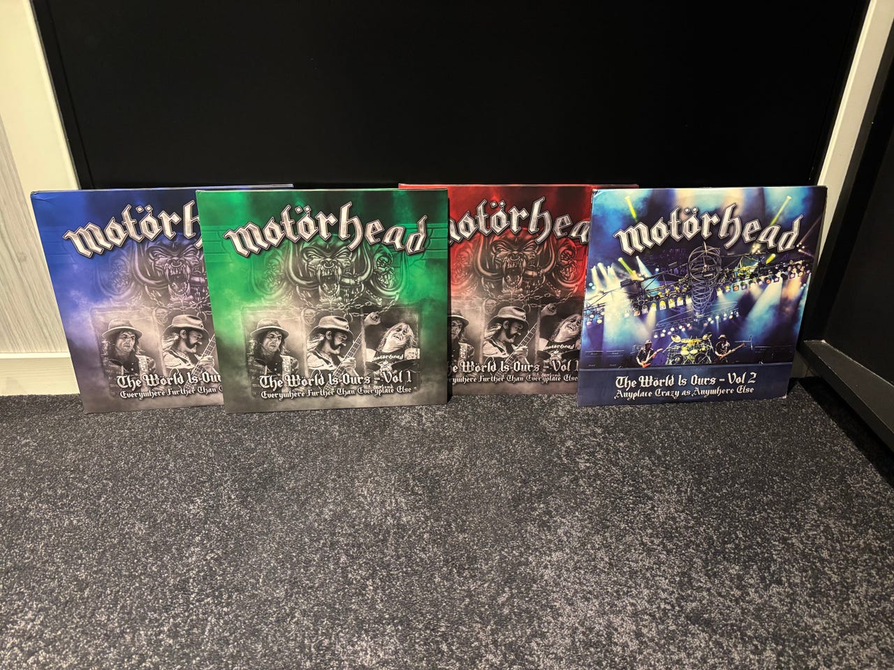 Motorhead The World Is Ours x 4 | FINN-torget