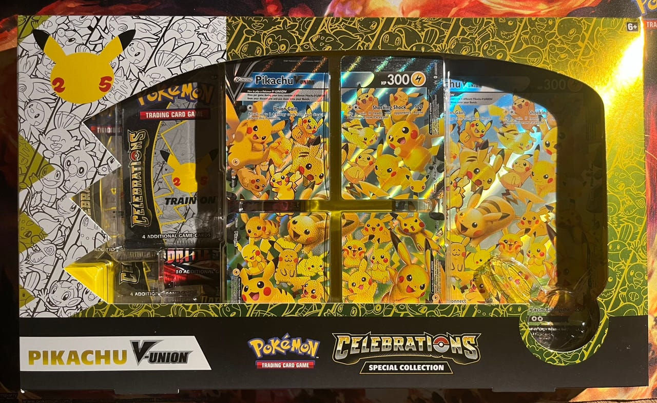 Pokemon Kort Pikachu V-Union Celebrations Special Collection | FINN-torget