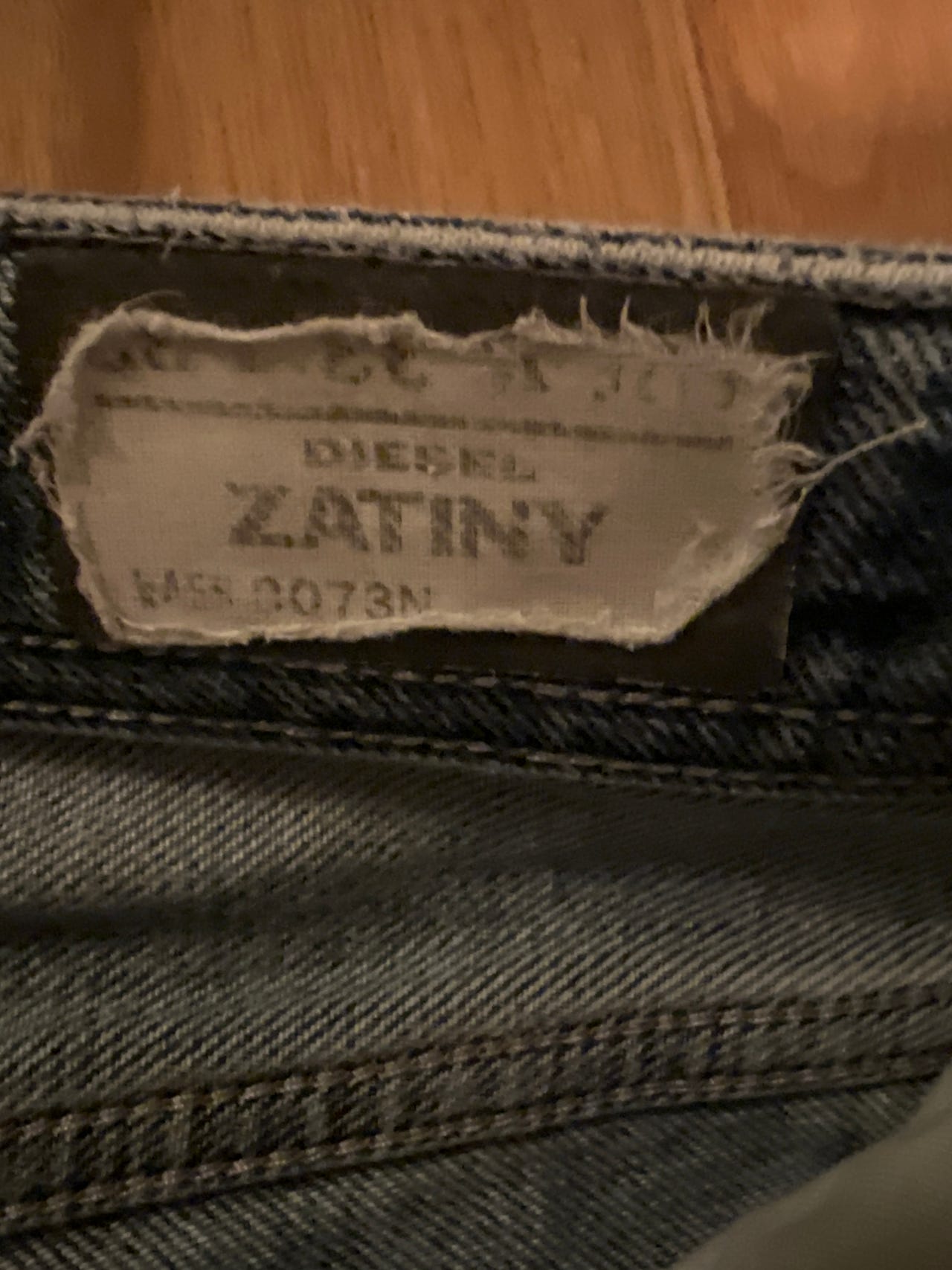 Diesel Zatiny jeans blå denim W33 L32 | FINN-torget