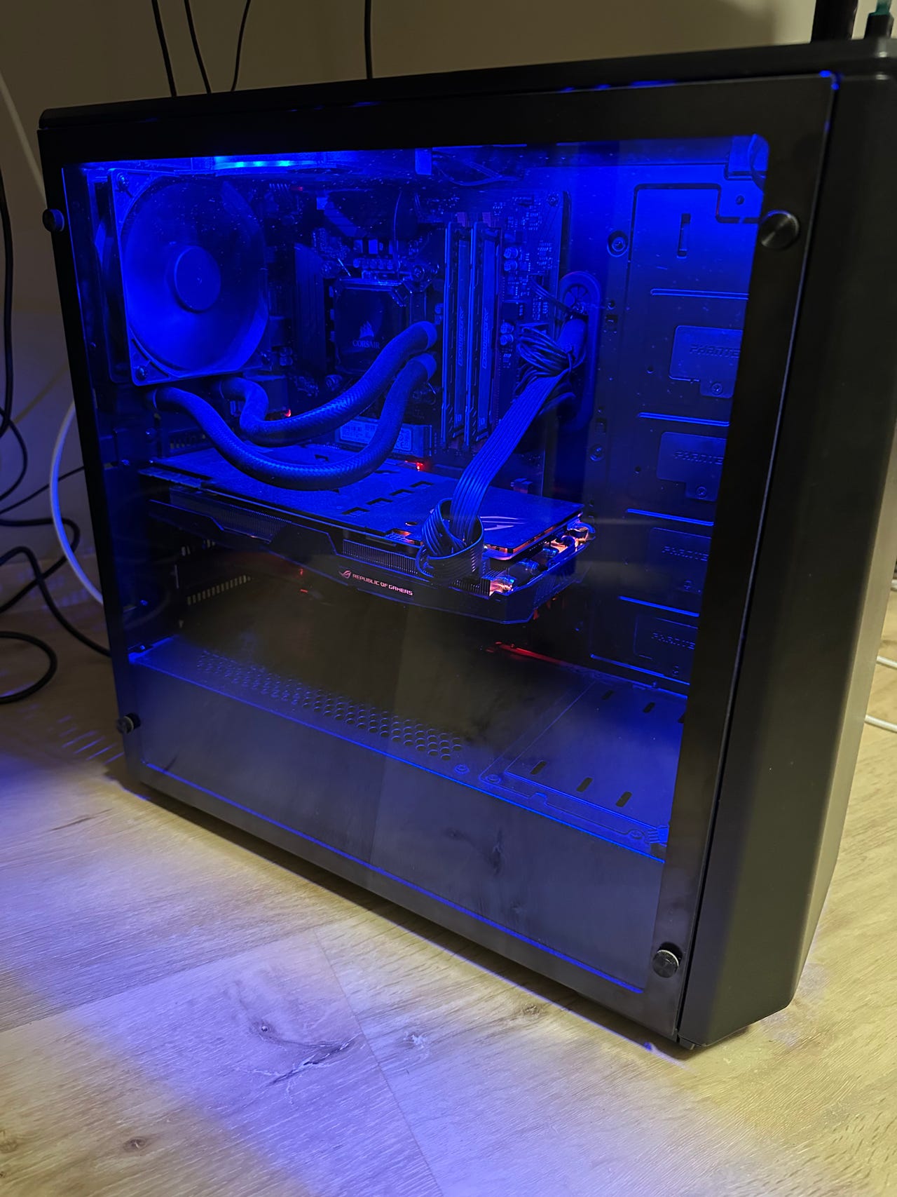 Kraftig RGB gaming pc GTX 1080 16GB 1TB + 256GB | FINN-torget