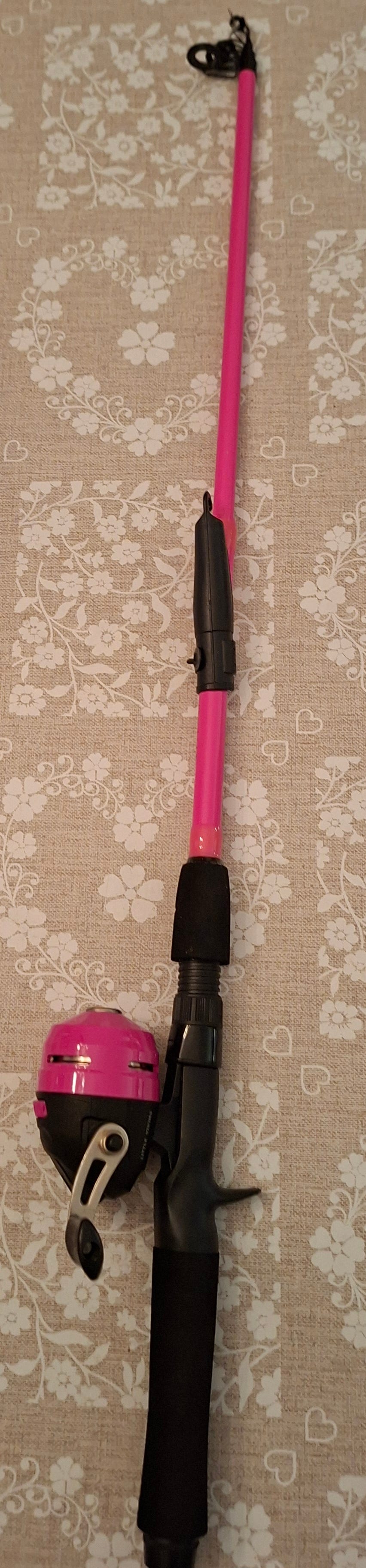 Little Viking Tele Combo 5'6" rosa – fiskestang til barn | FINN-torget