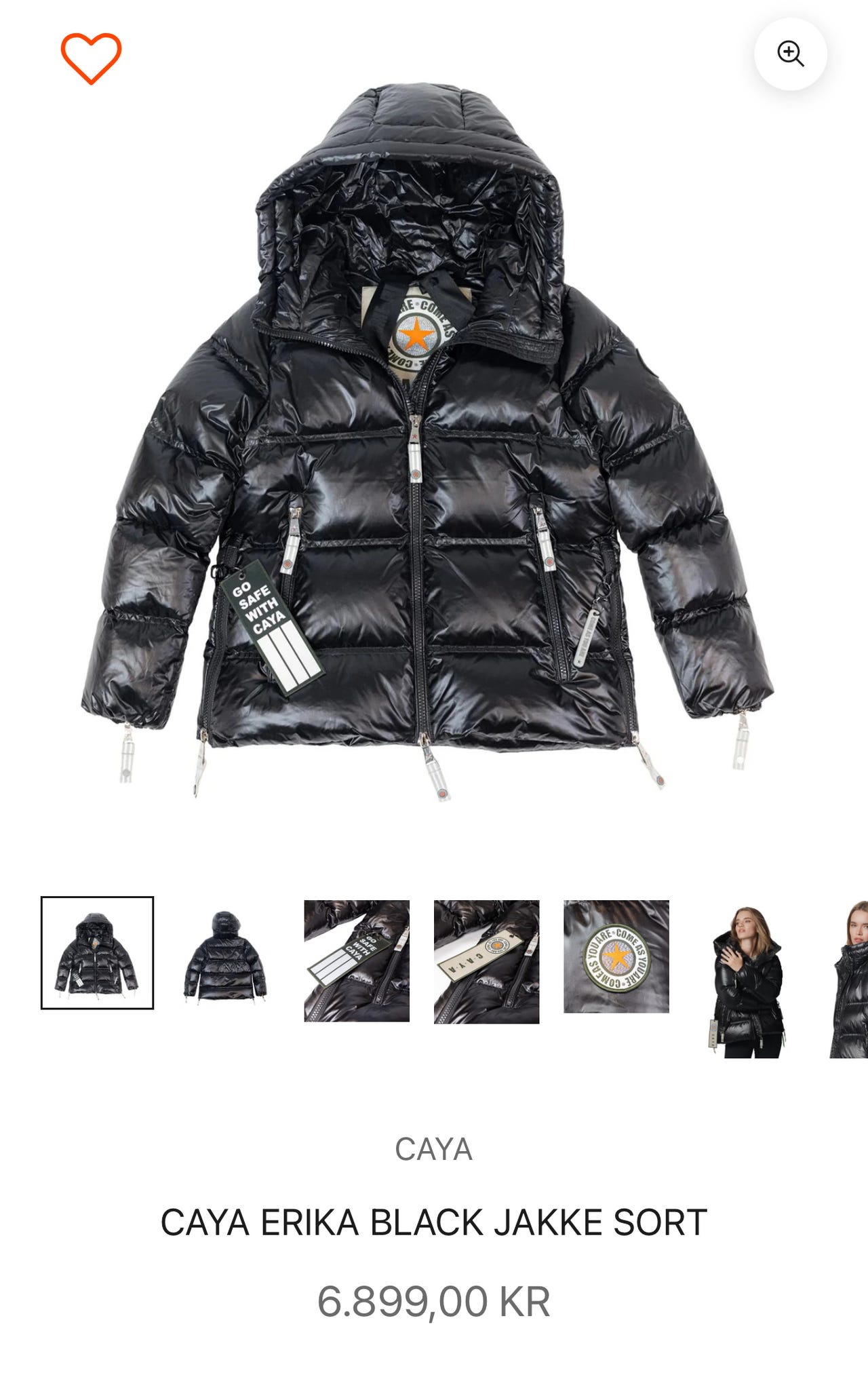 Dunjakke Caya, Erica brukt ca 10 ganger | FINN-torget