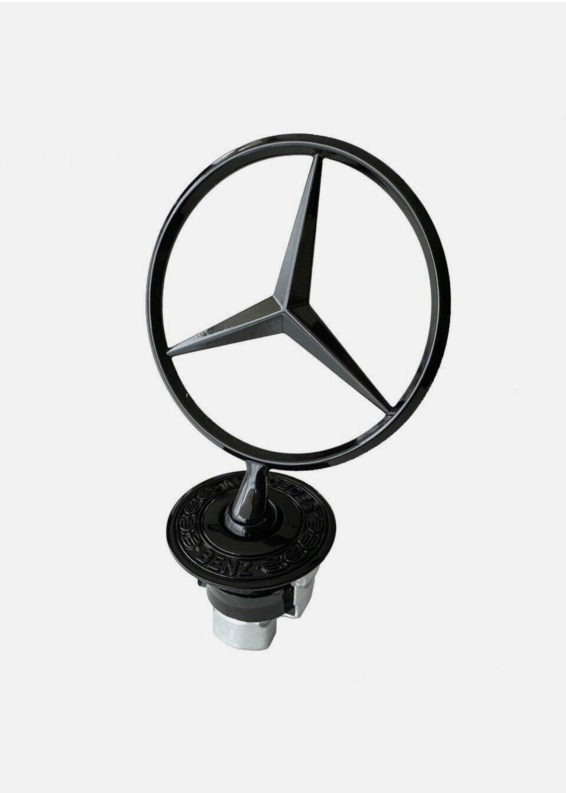 Mercedes-Benz stjerne svart panserstjerne A2108800186 logo emblem ...