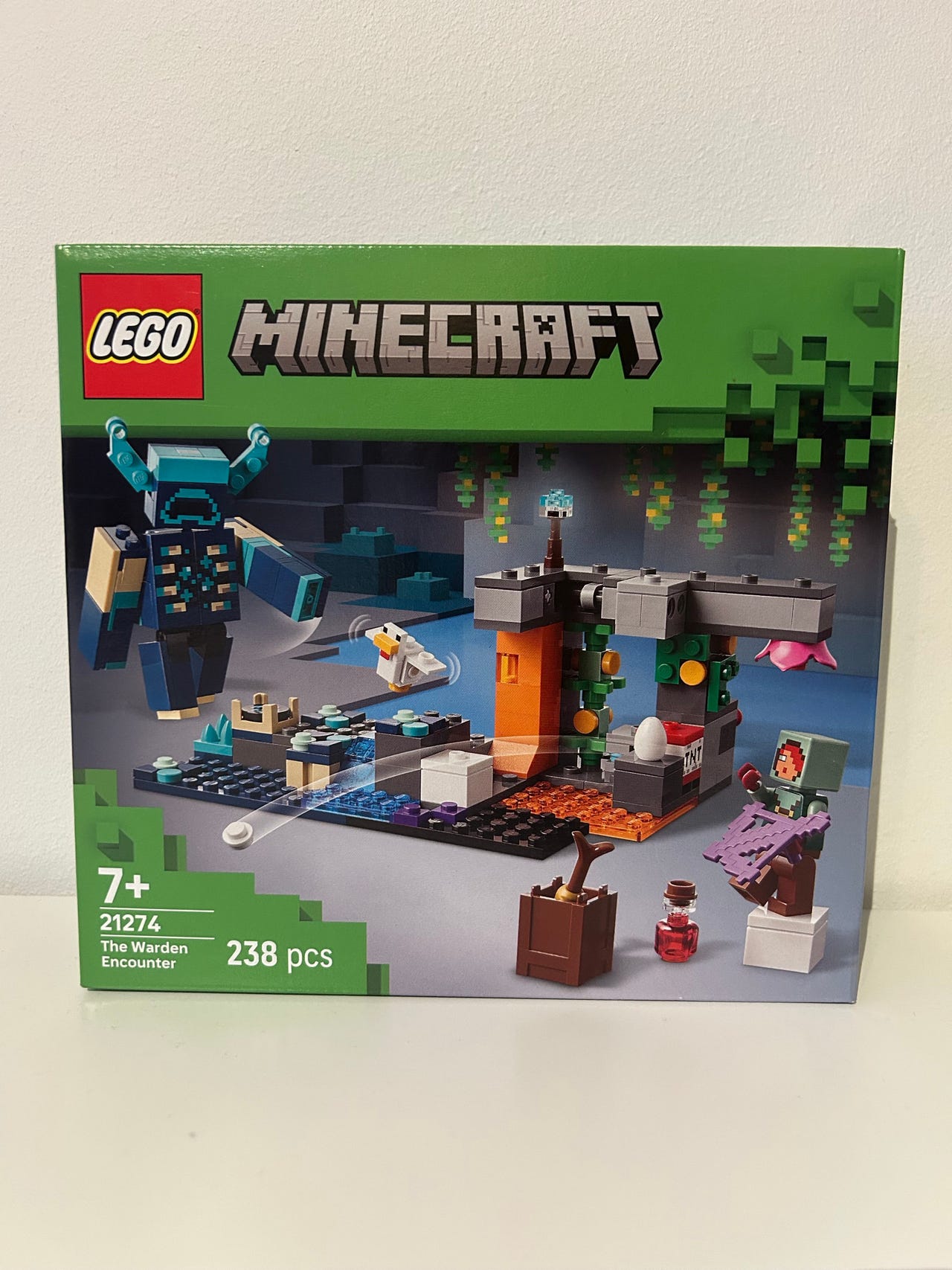 LEGO Minecraft 21274 The Warden Encounter | FINN-torget