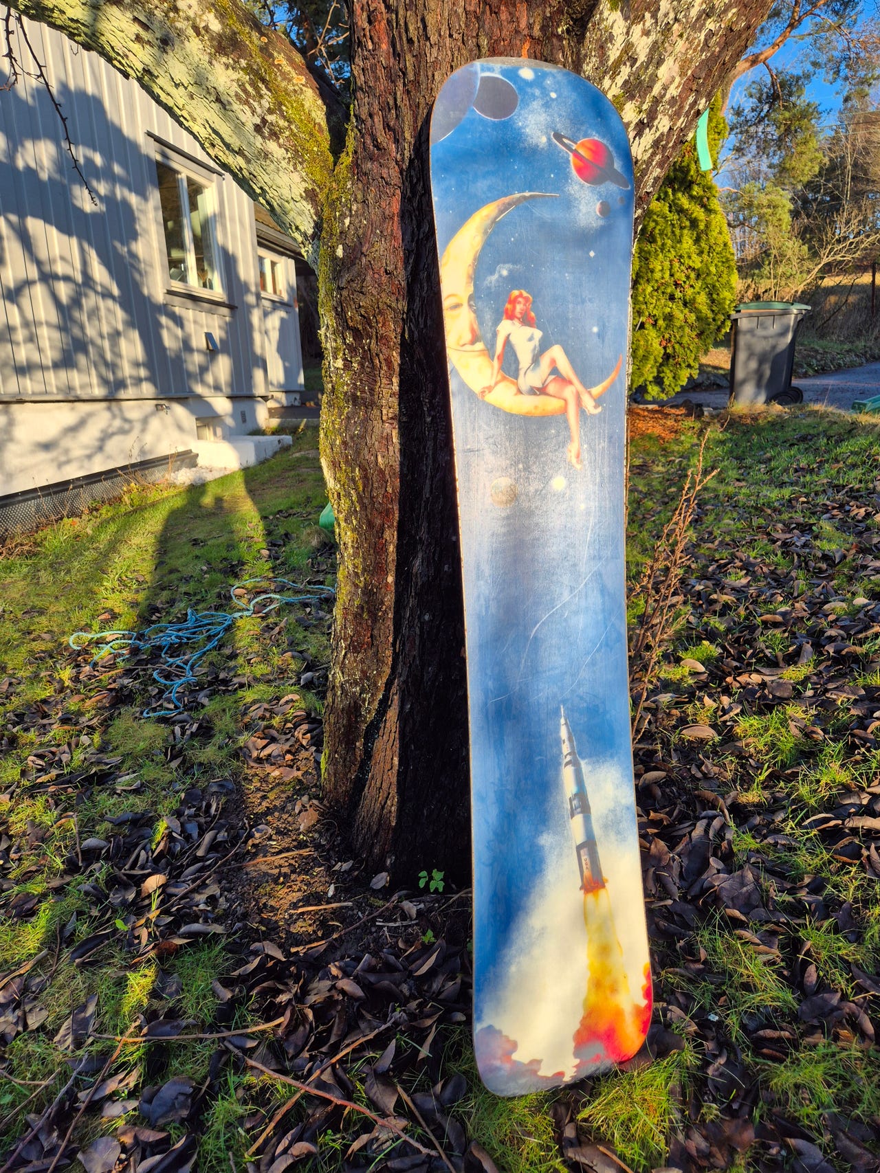 Sjelden vintageskatt! Burton Ripey 56 "Rippey Rocket" selges | FINN-torget