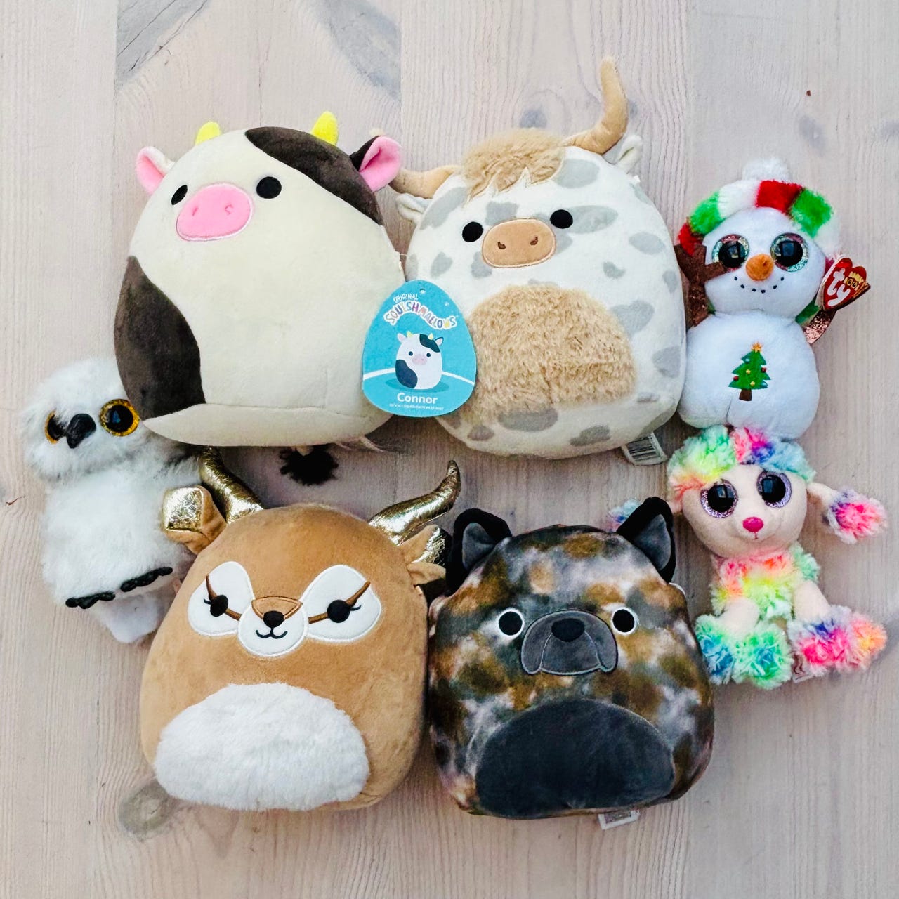 Diverse squishmallows og Ty-bamser-pack | FINN-torget