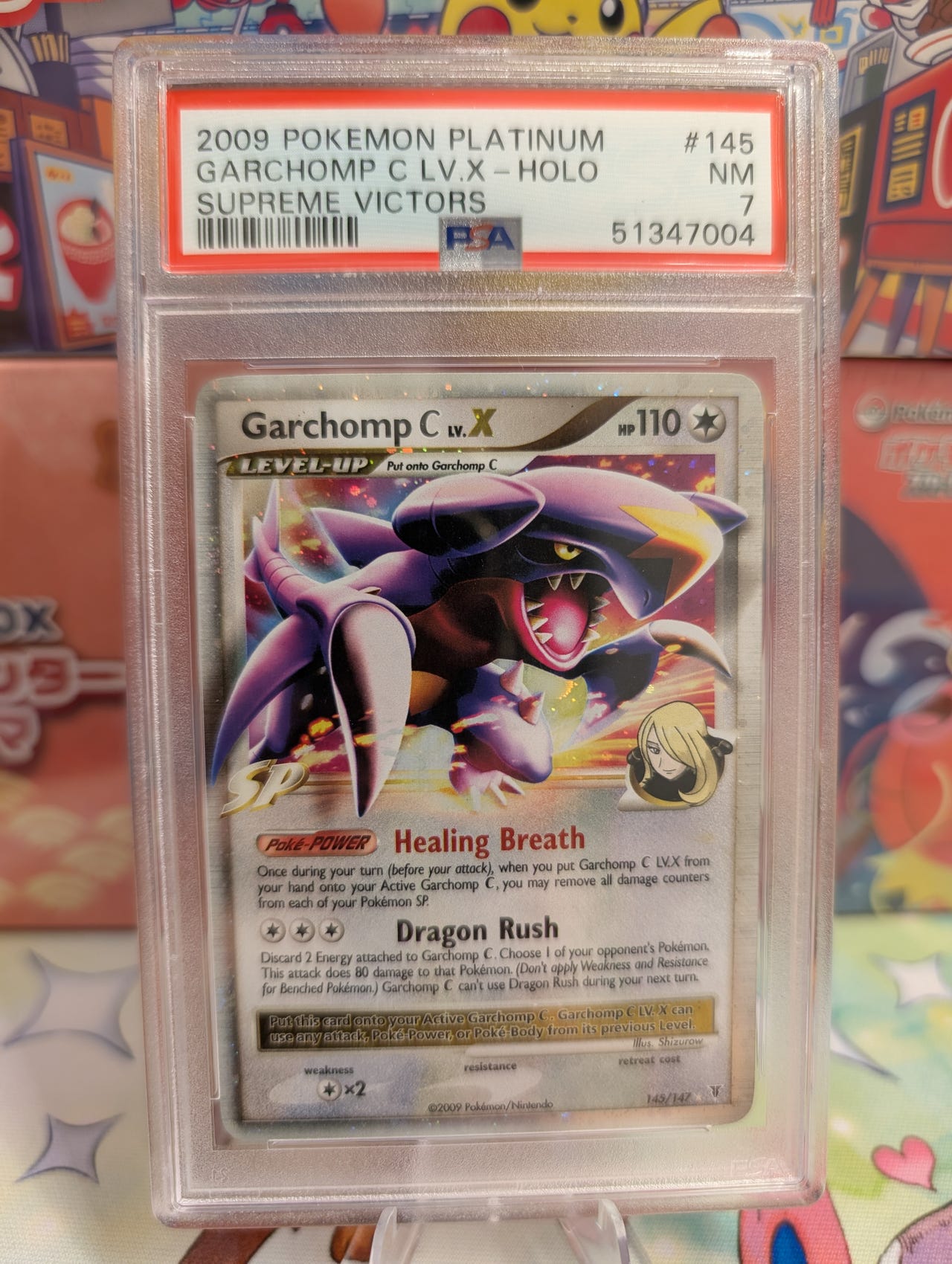 Garchomp C LV.X #145 | PSA 7 | FINN-torget