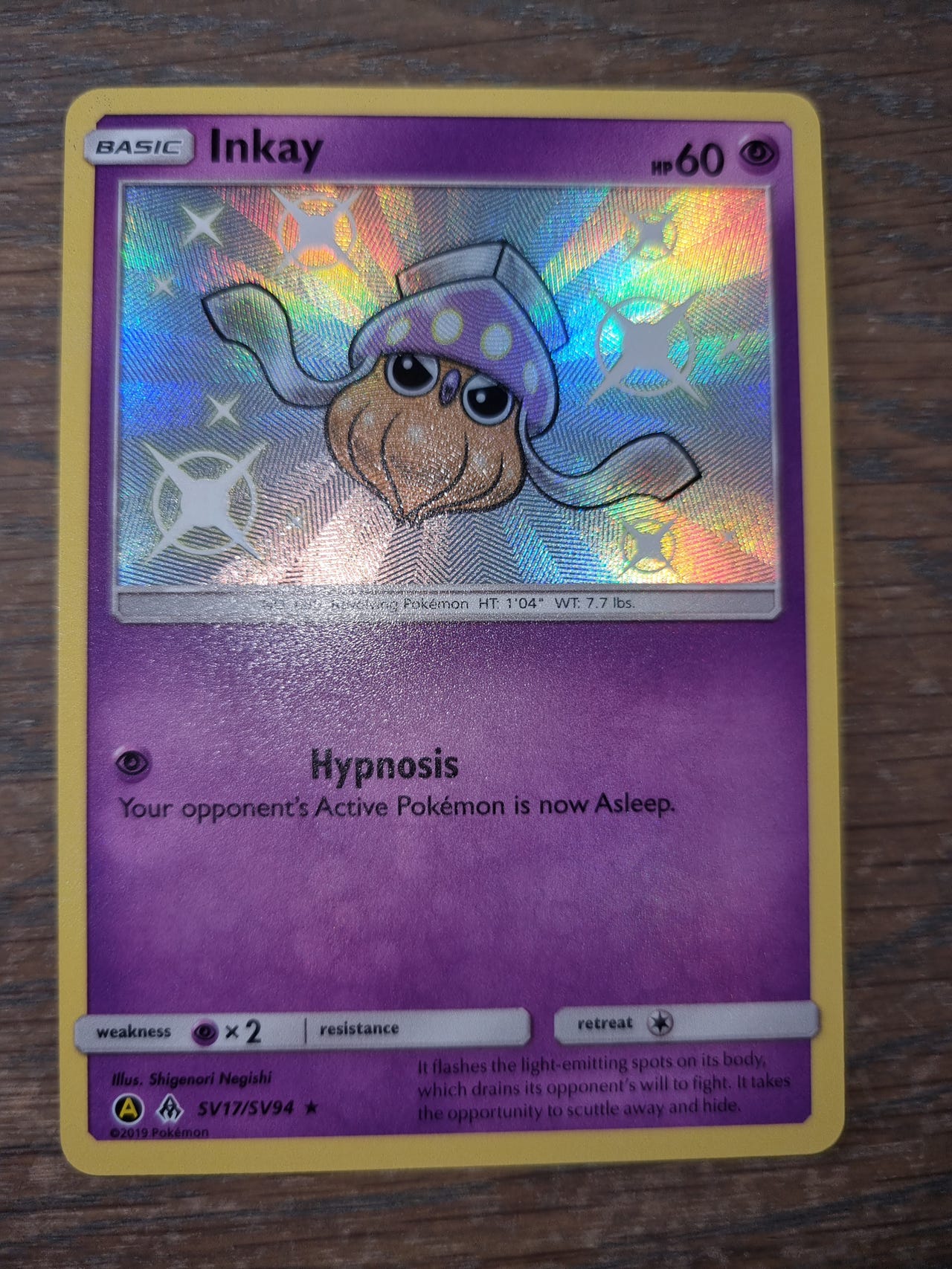 Pokemon shiny Inkay | FINN-torget