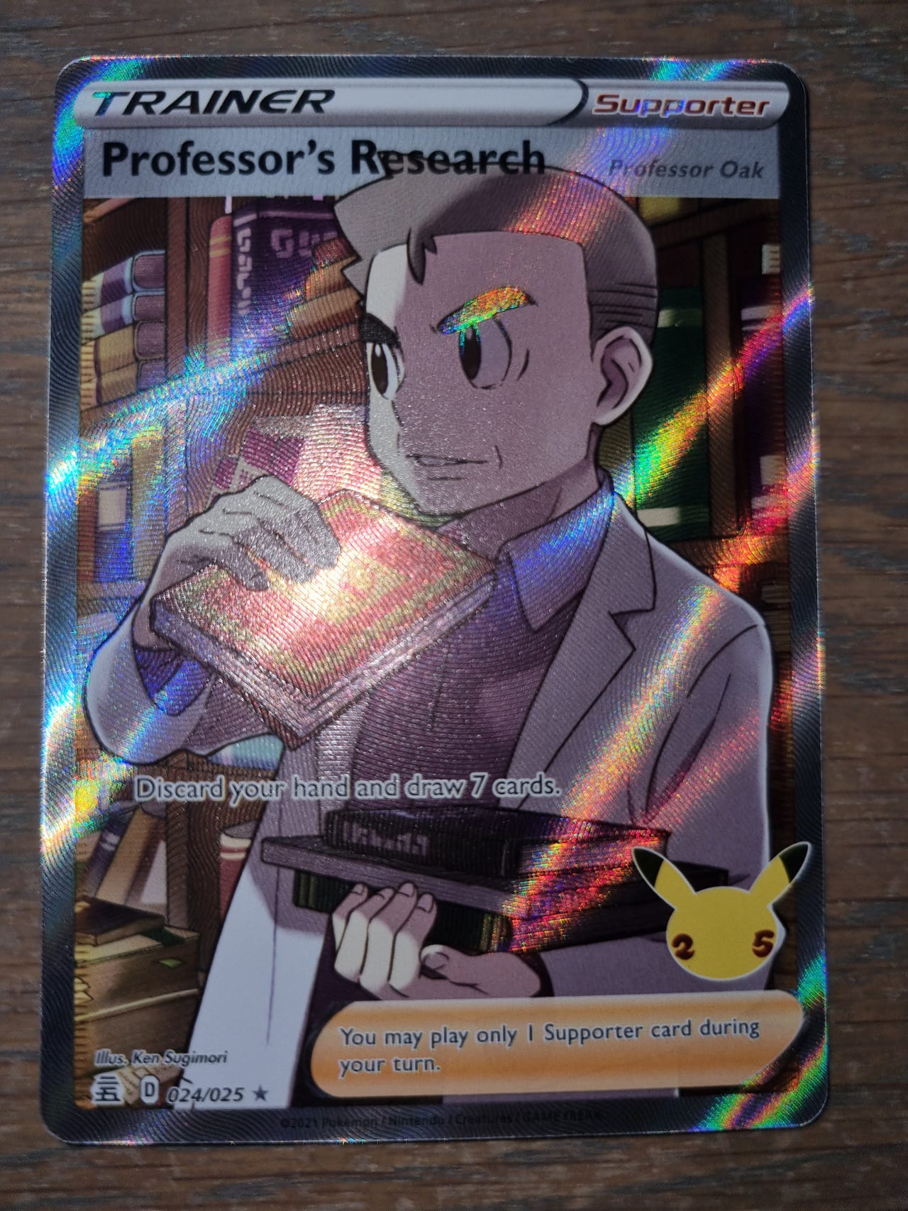 Pokemon trainer professor's research full art | FINN-torget