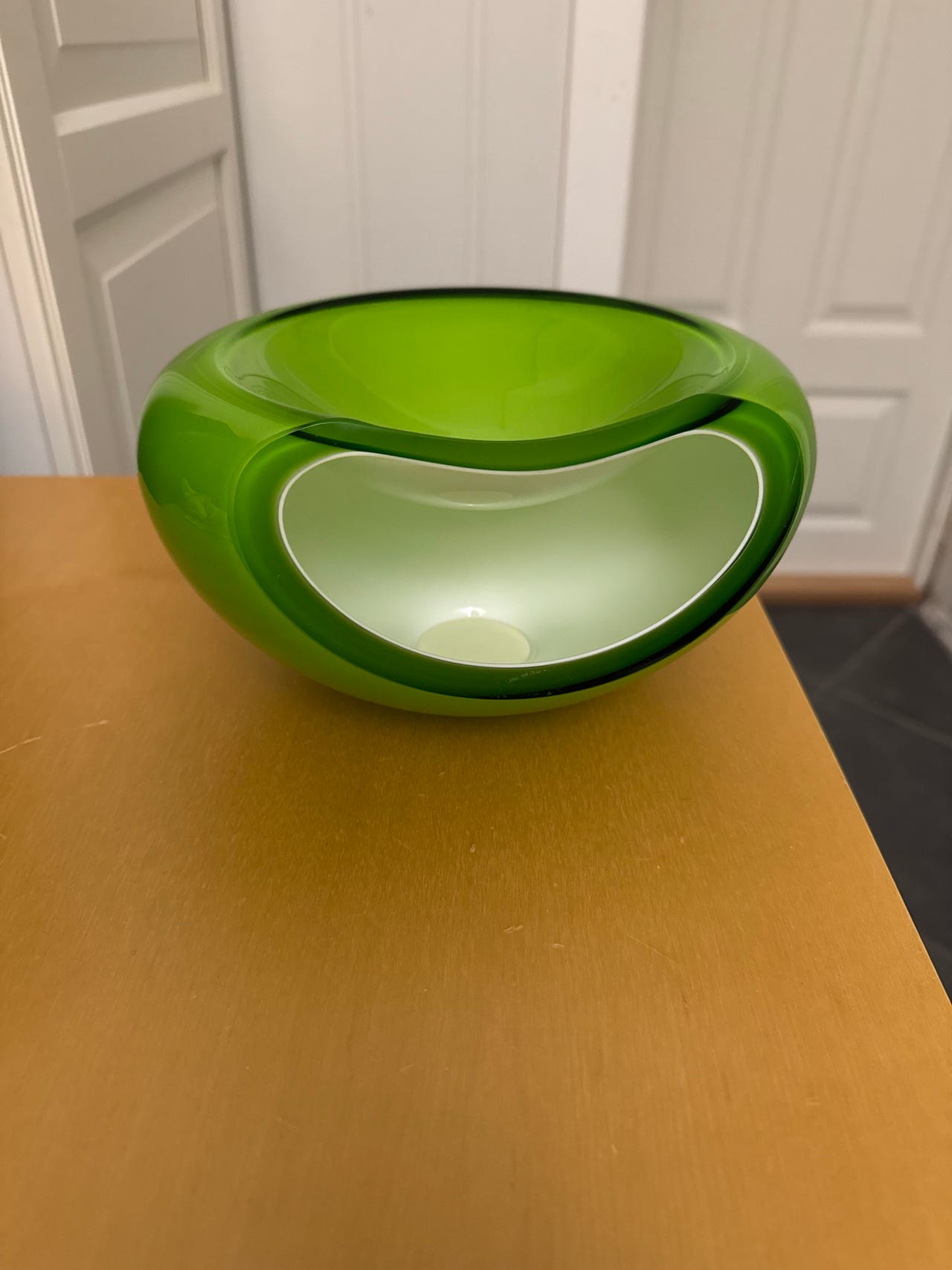 Eva Solo Smiley dekorasjonsbolle grønn glass | FINN-torget