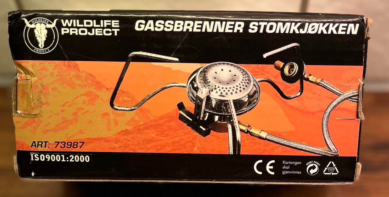 Wildlife Project Gassbrenner Stormkjøkken | FINN-torget